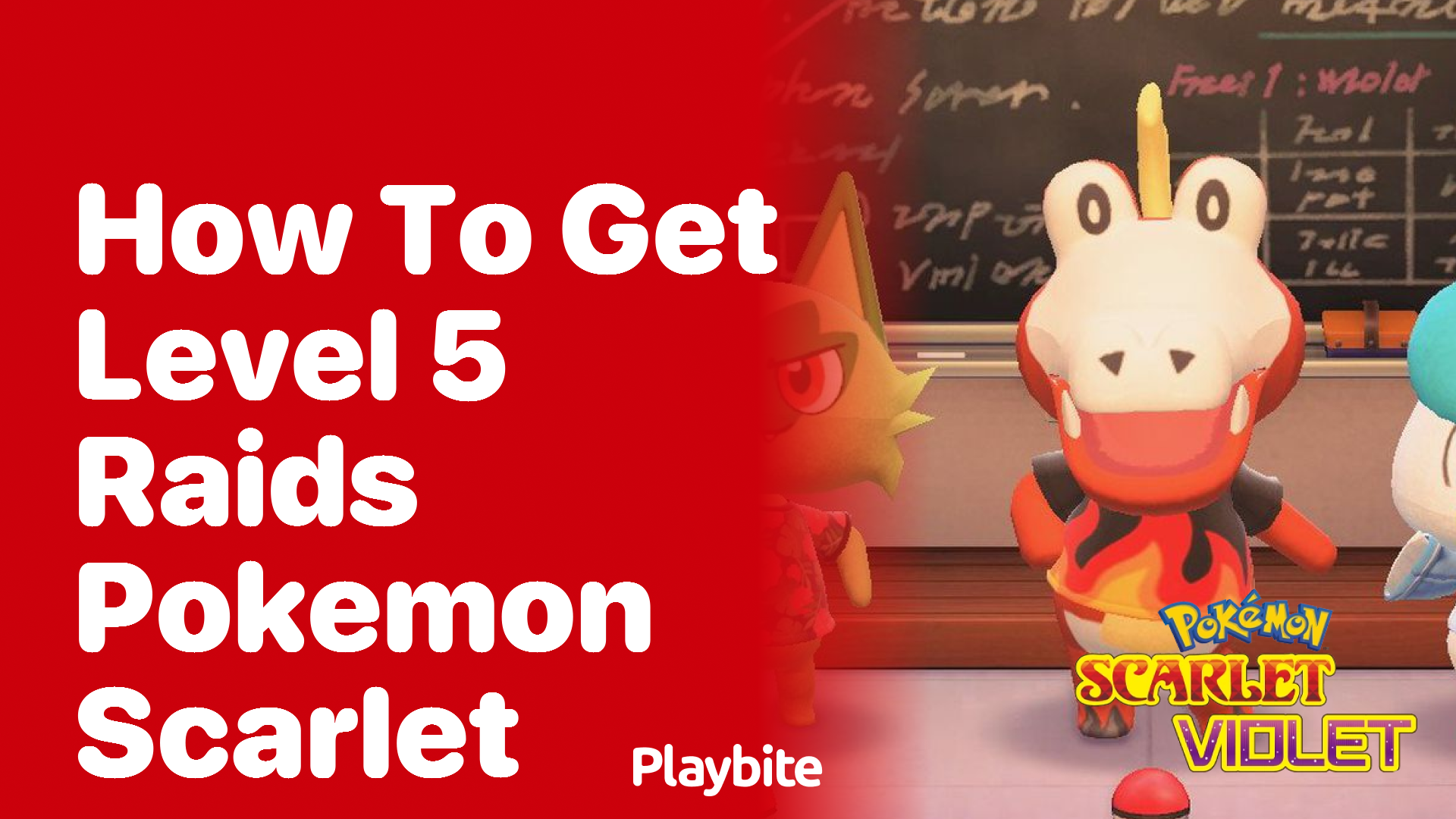 How to get Level 5 Raids in Pokemon Scarlet - Playbite