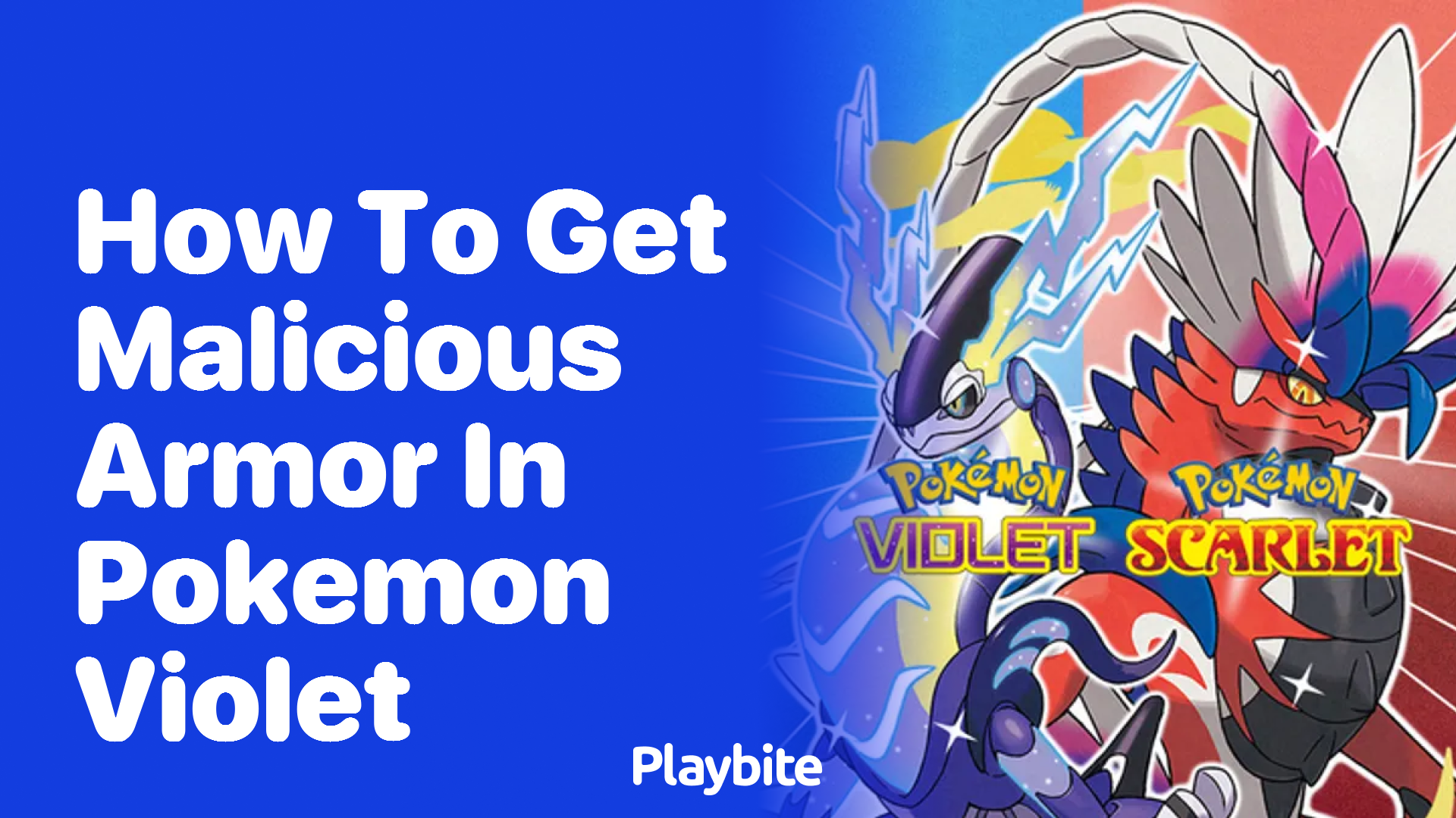 How to Get Malicious Armor in Pokémon Violet - Playbite