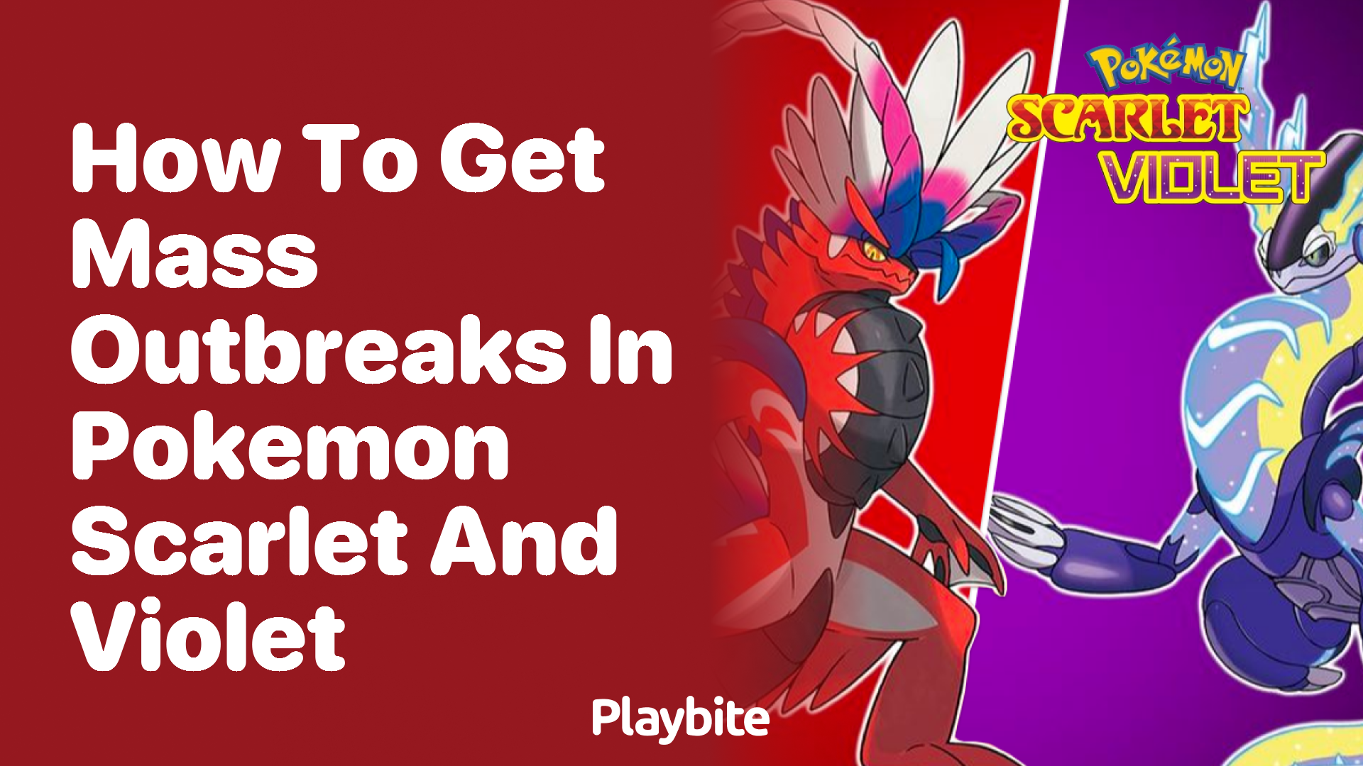 How to Get Mass Outbreaks in Pokemon Scarlet and Violet - Playbite