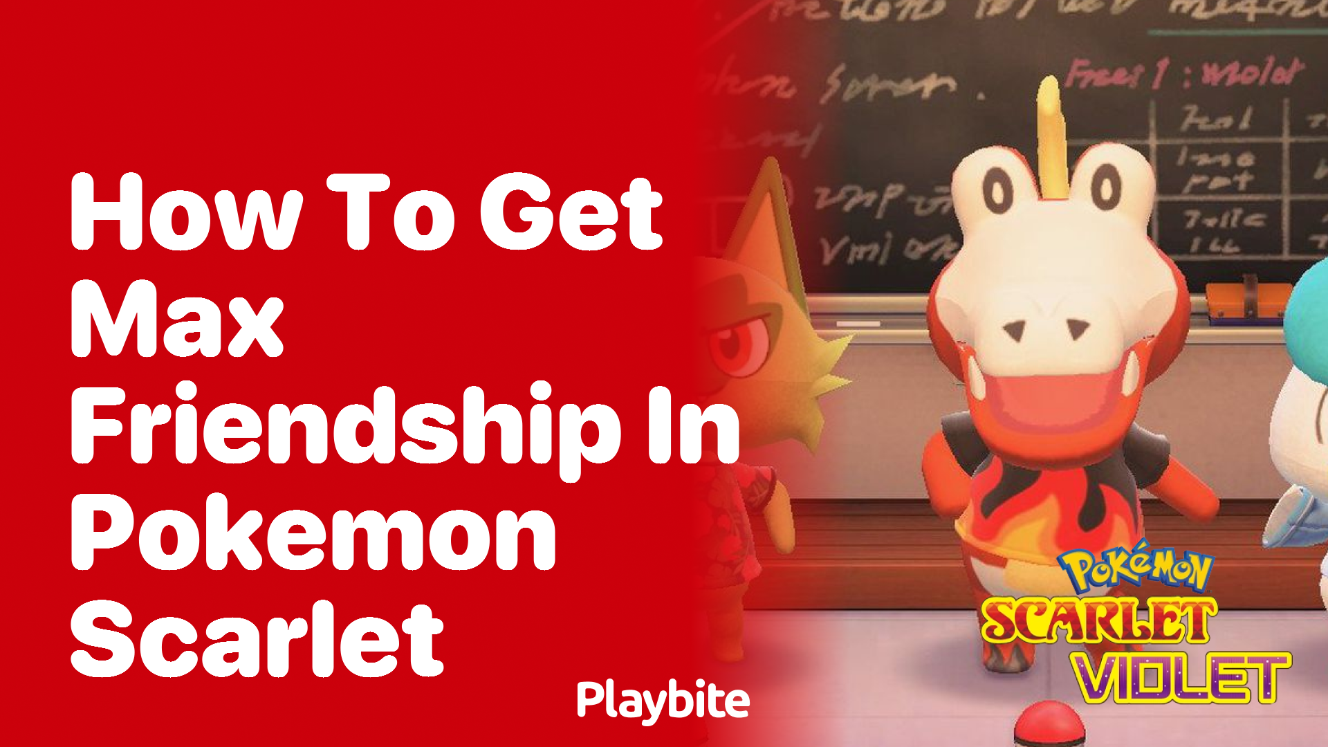 How to Get Max Friendship in Pokemon Scarlet - Playbite