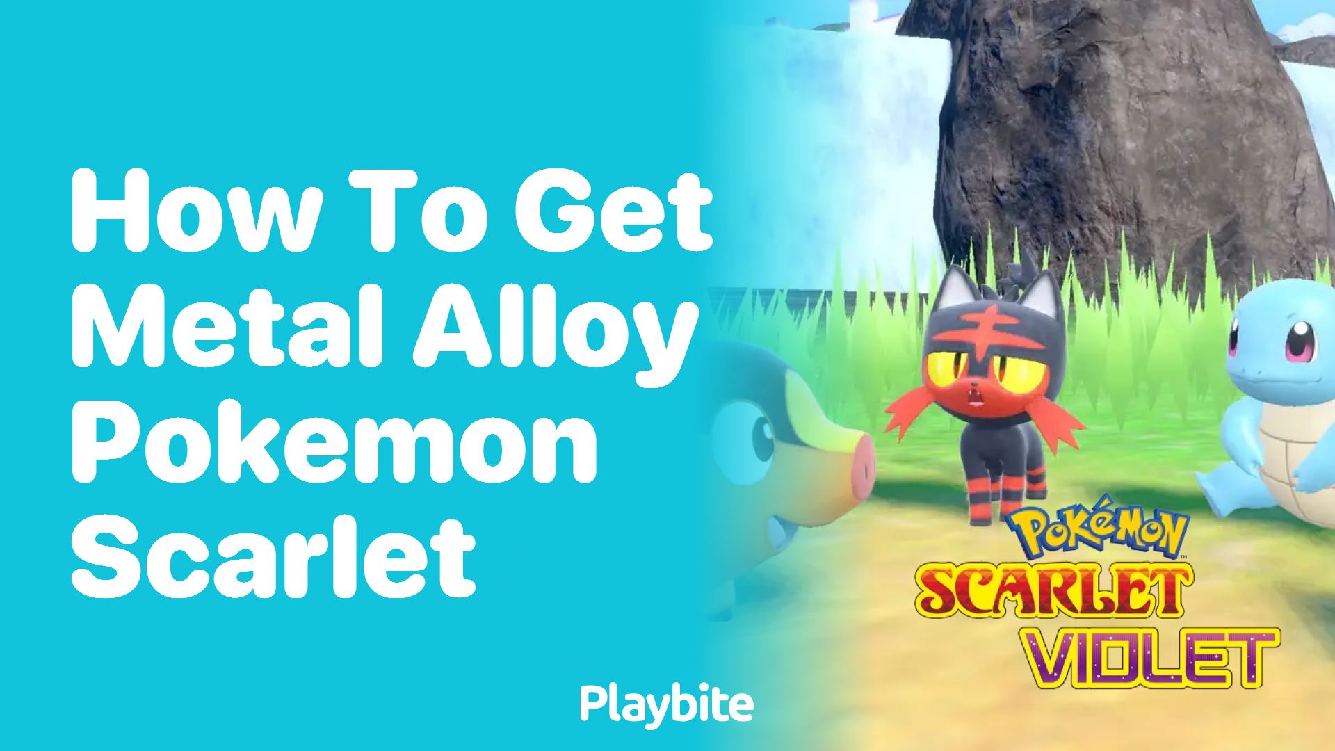 How to get Metal Alloy in Pokémon Scarlet - Playbite