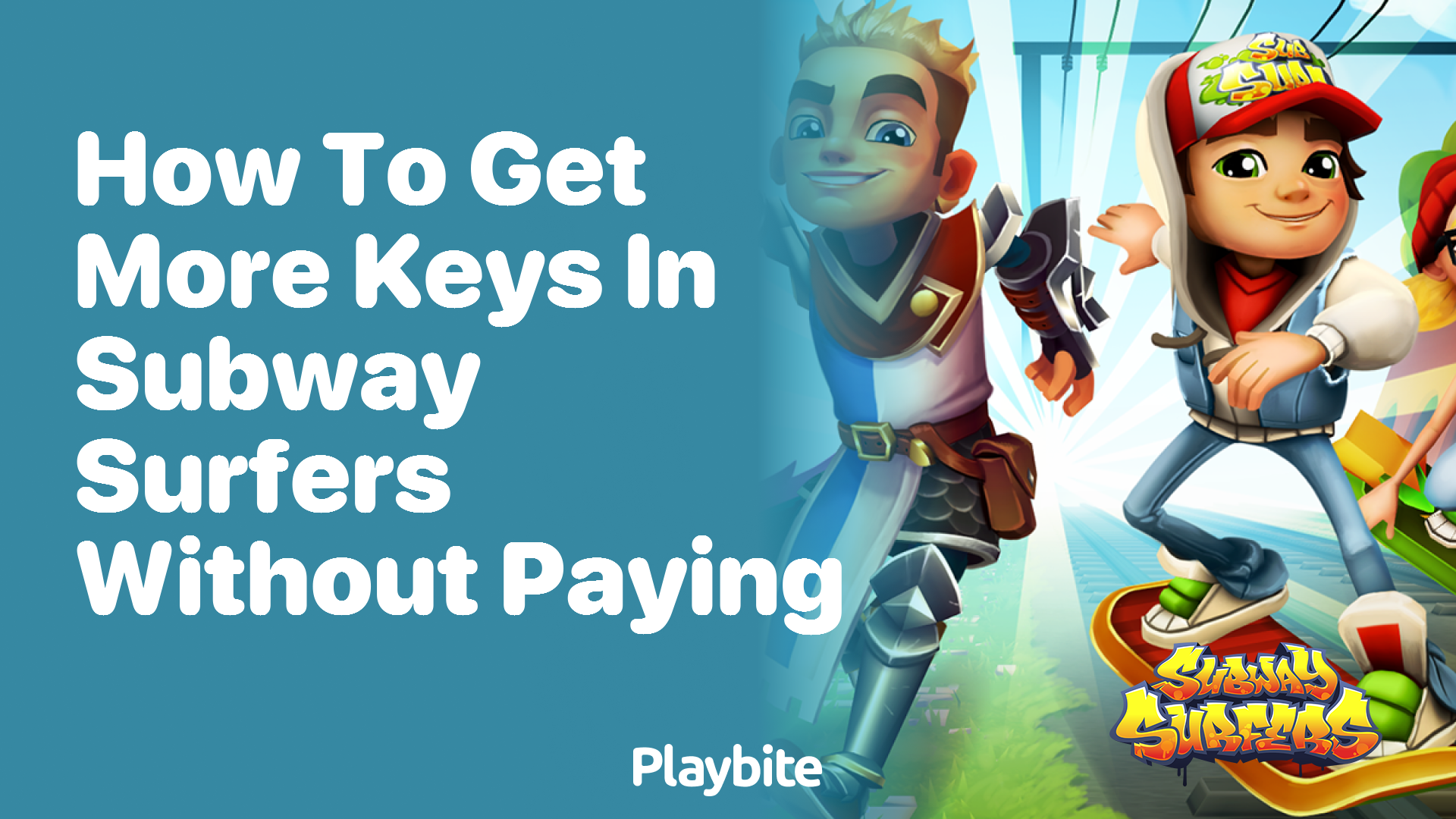 How to get more keys in Subway Surfers without paying - Playbite
