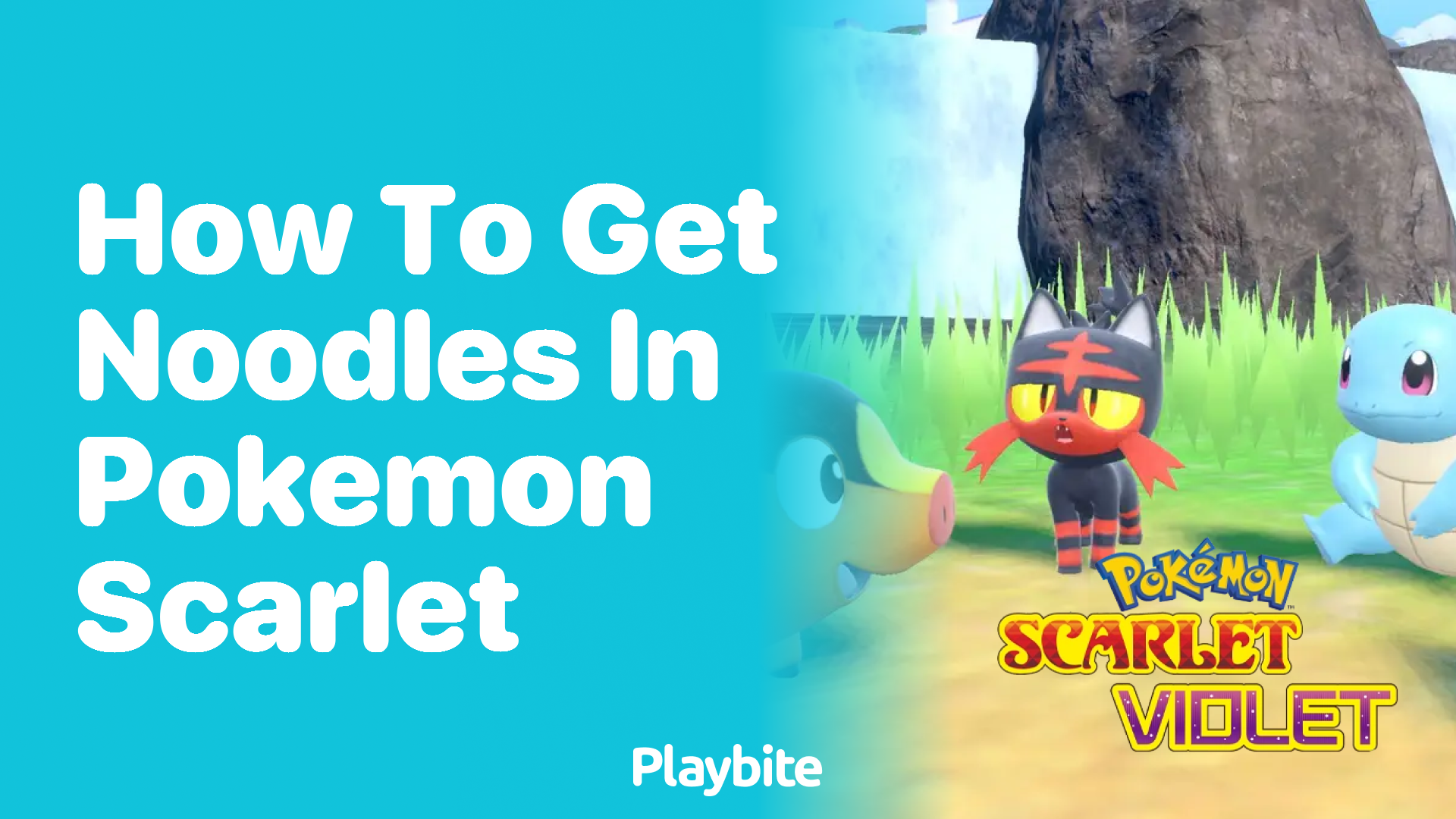 How to Get Noodles in Pokemon Scarlet - Playbite