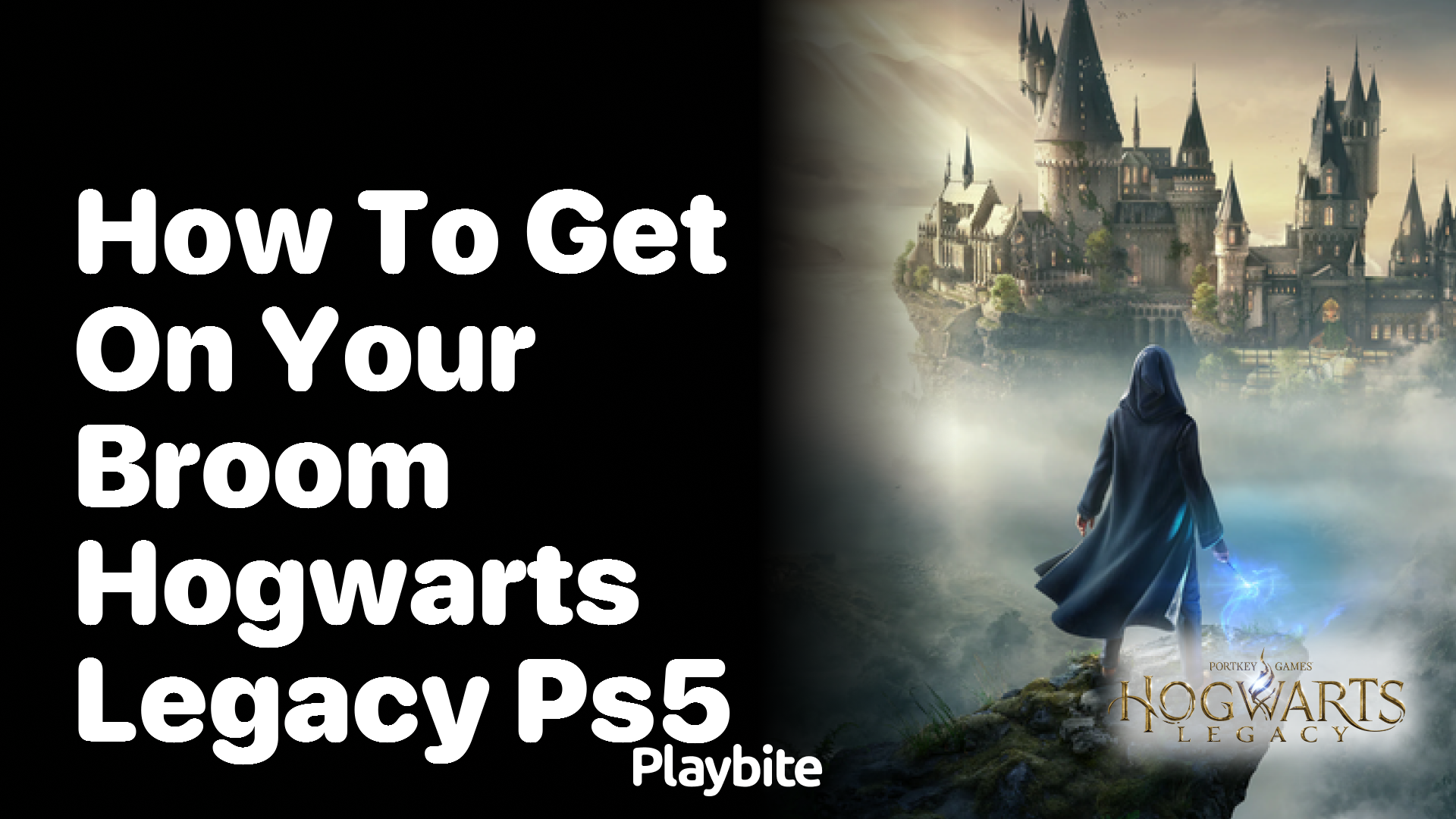 How to get on your broom in Hogwarts Legacy for PS5 - Playbite