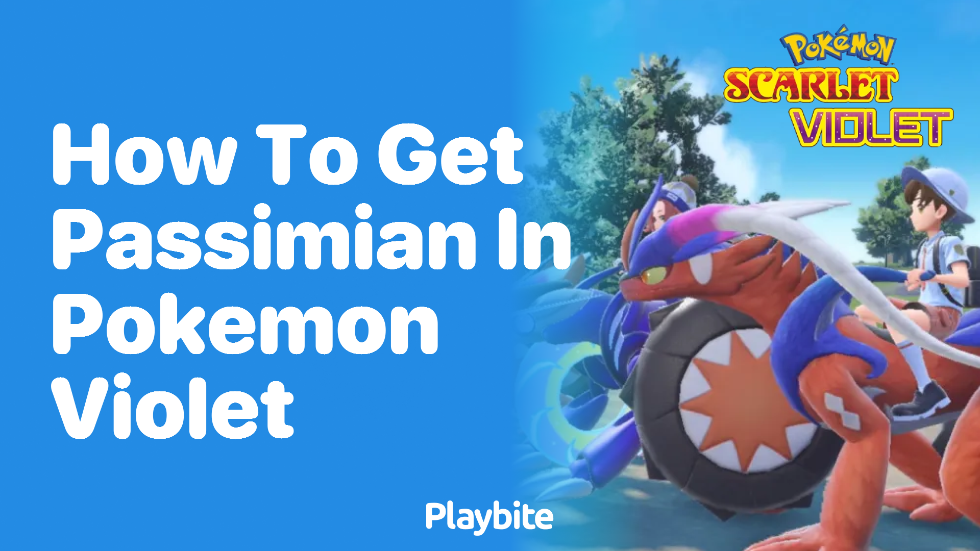 How to Get Passimian in Pokemon Violet - Playbite