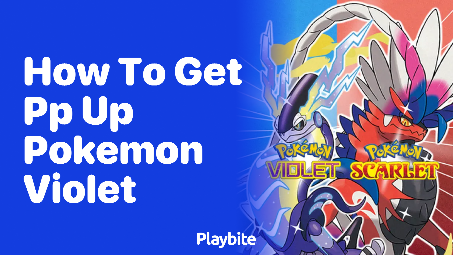 How to Get PP Up in Pokemon Violet - Playbite