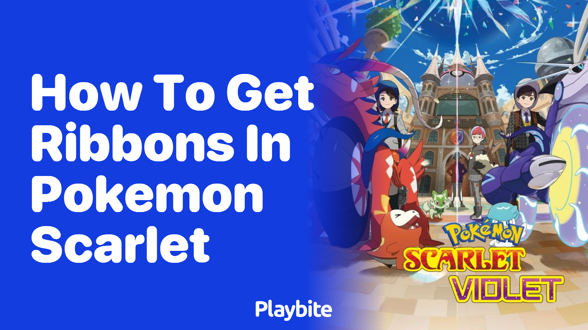 How to get ribbons in Pokemon Scarlet - Playbite