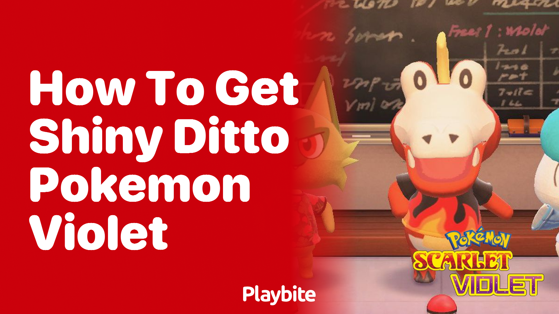 How to Get Shiny Ditto in Pokemon Violet - Playbite