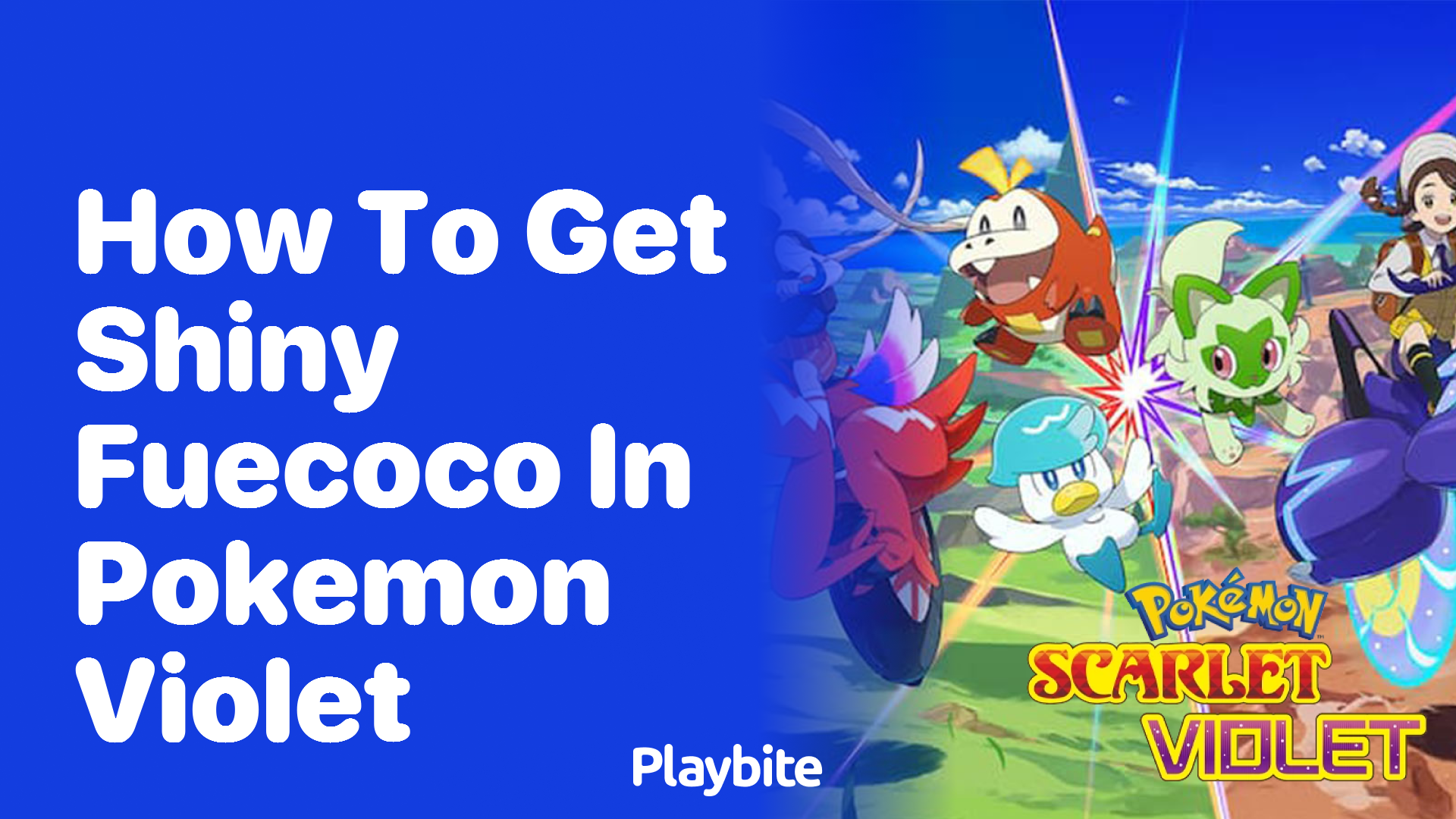 How to Get Shiny Fuecoco in Pokemon Violet - Playbite