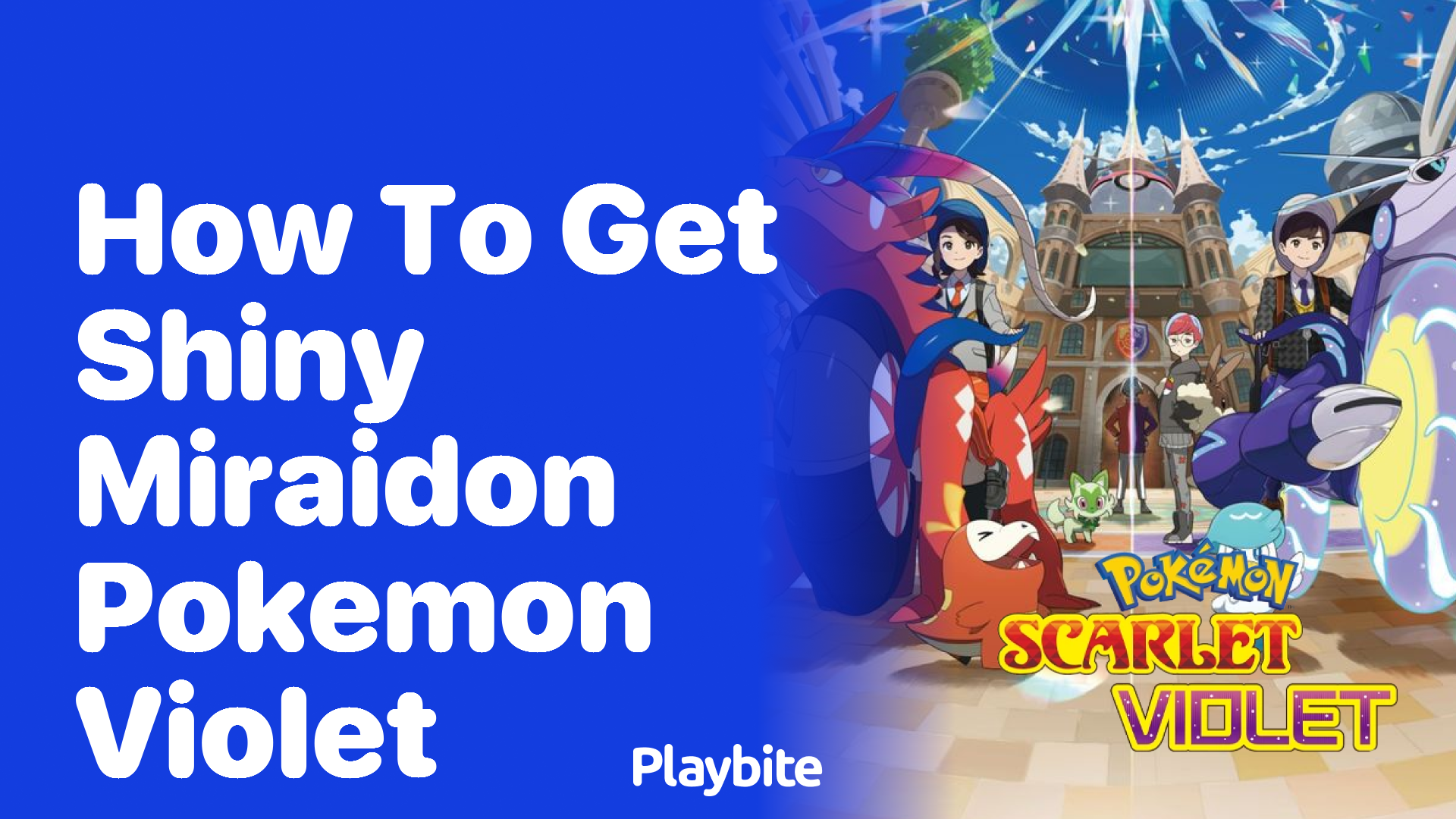 How to get Shiny Miraidon in Pokemon Violet - Playbite