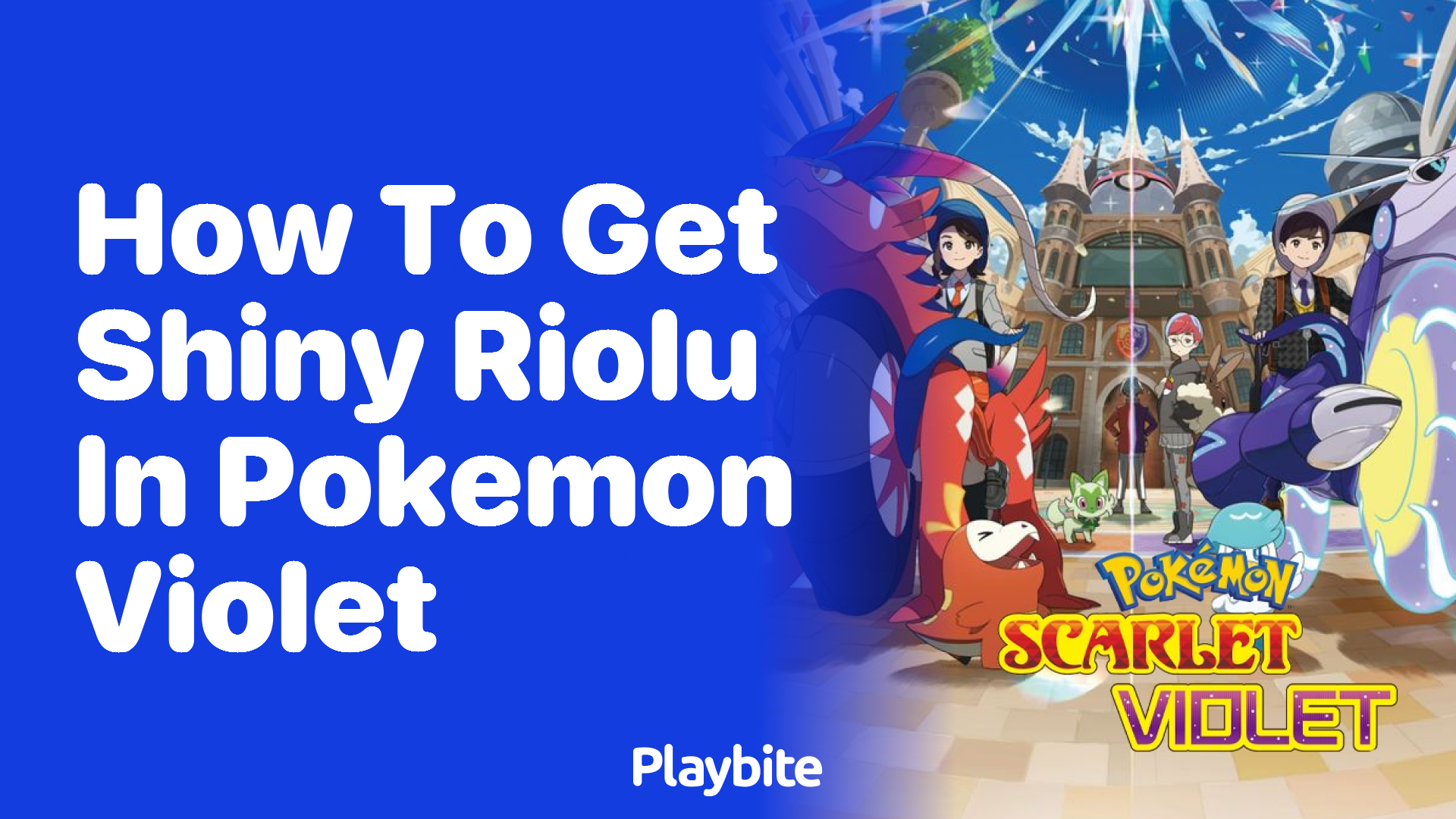How to Get Shiny Riolu in Pokemon Violet - Playbite
