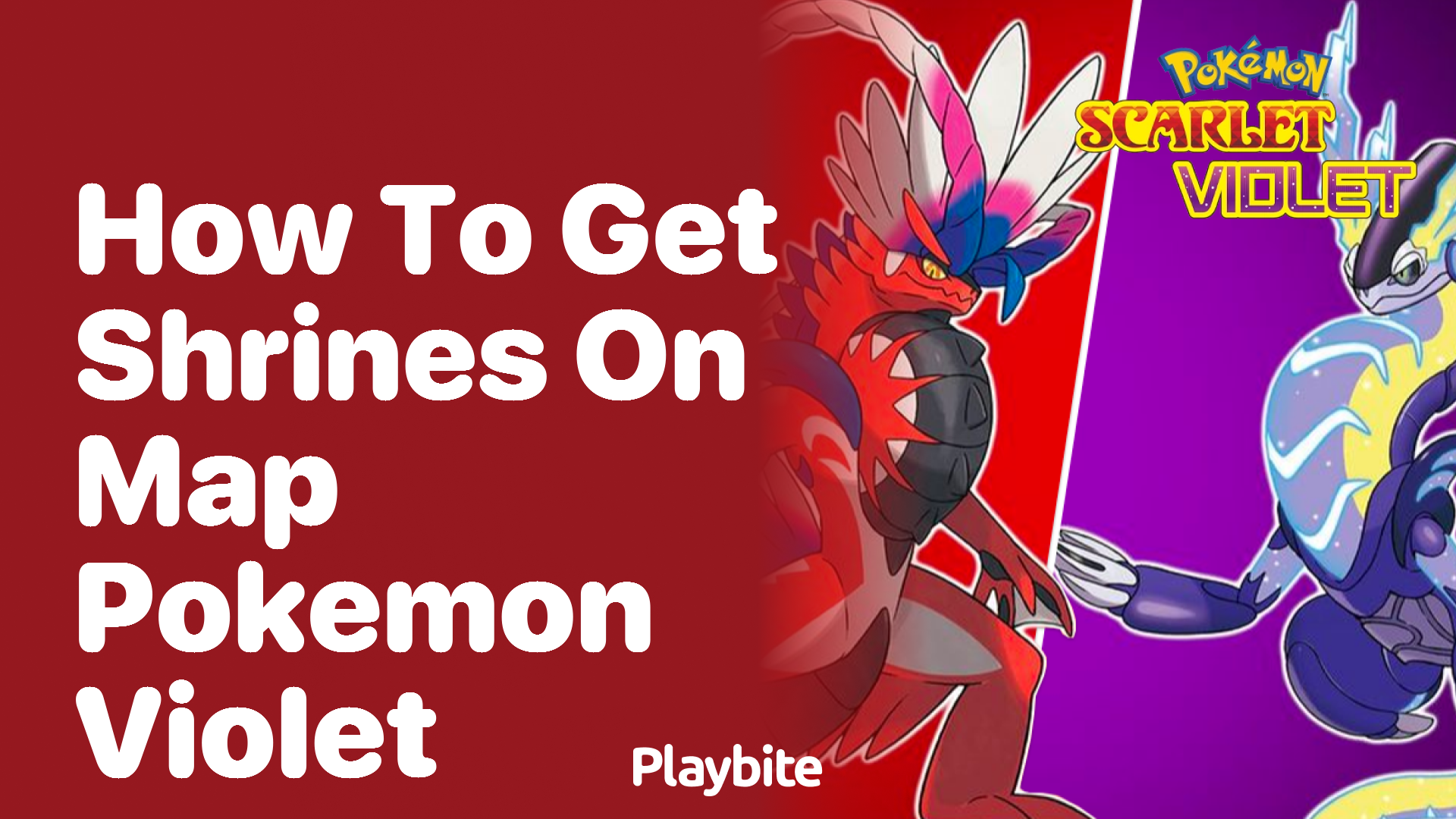 How to Get Shrines on Map in Pokemon Violet - Playbite