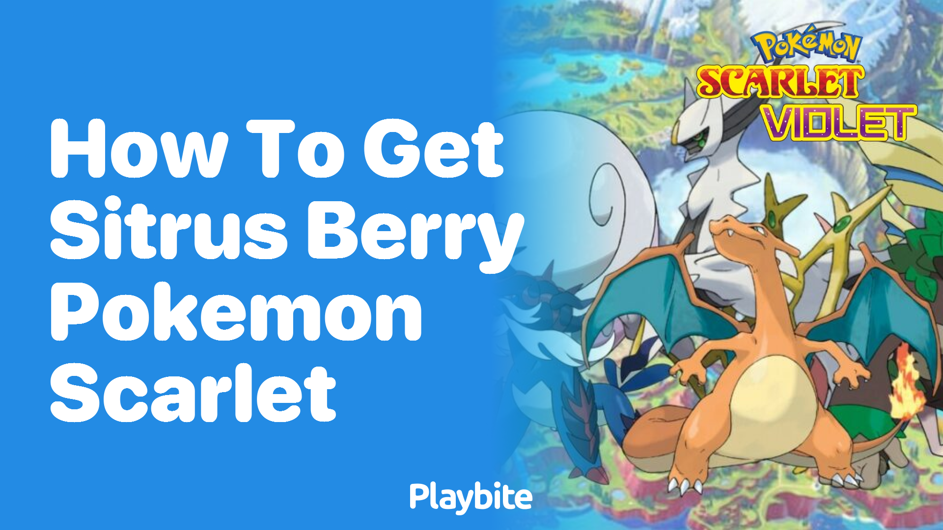How to Get Sitrus Berry in Pokemon Scarlet - Playbite