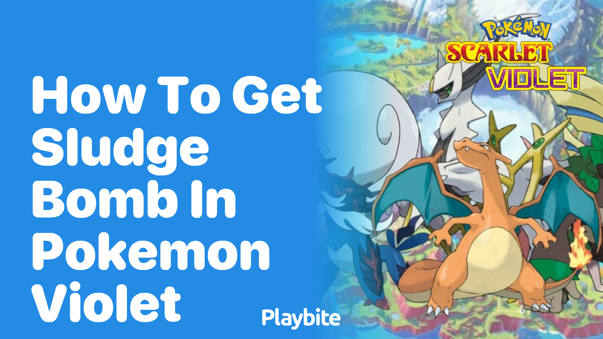 How to get Sludge Bomb in Pokemon Violet - Playbite