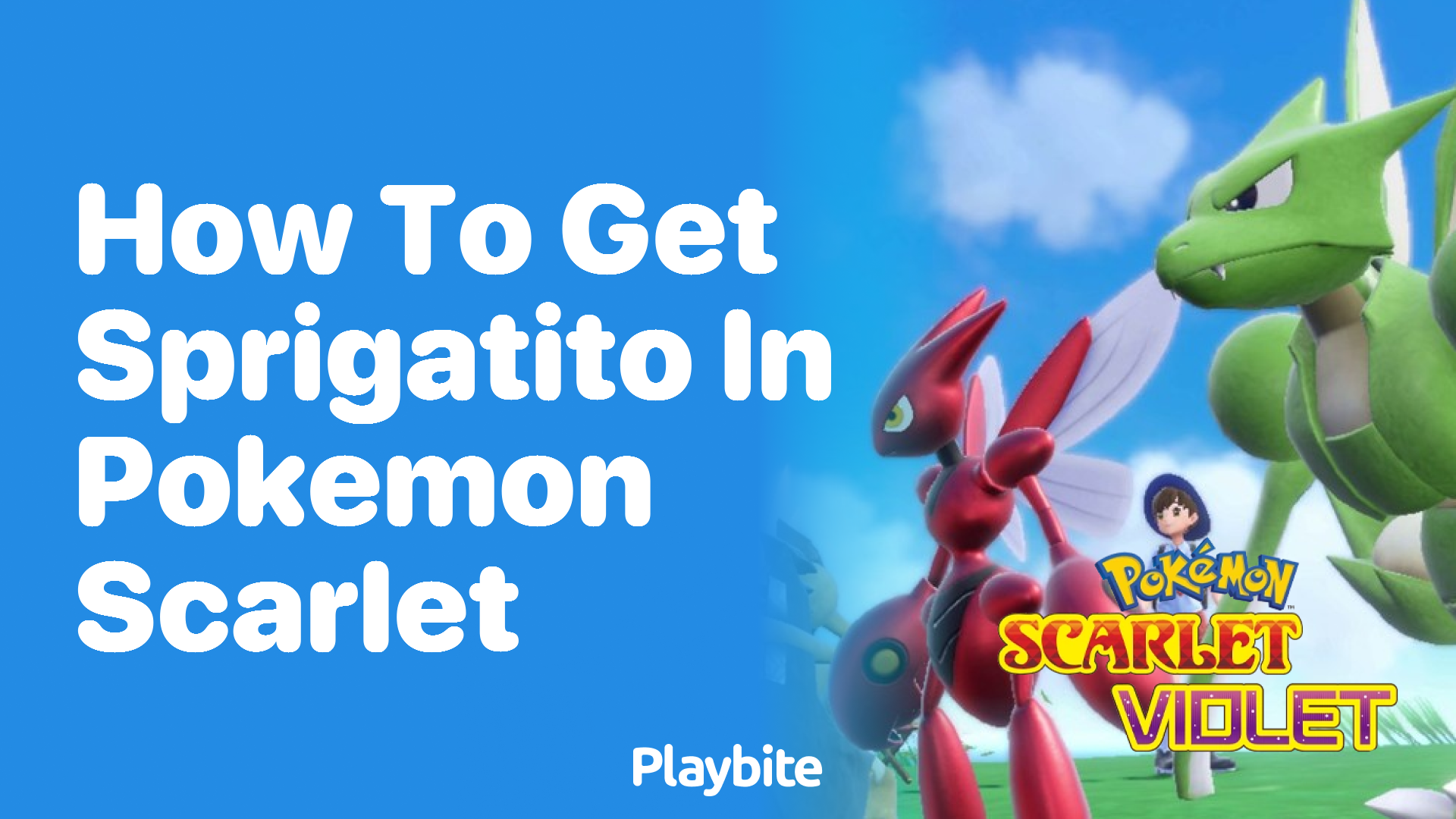 How to get Sprigatito in Pokemon Scarlet - Playbite