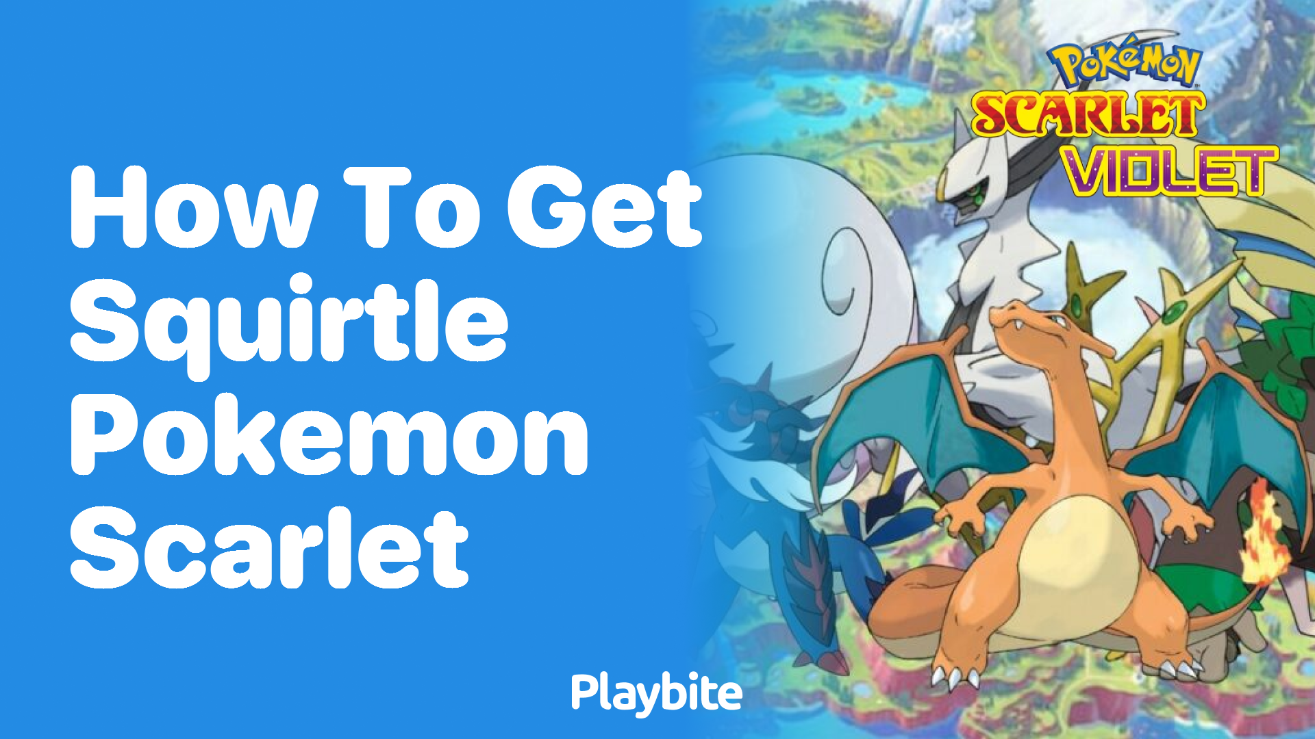 How to Get Squirtle in Pokémon Scarlet - Playbite