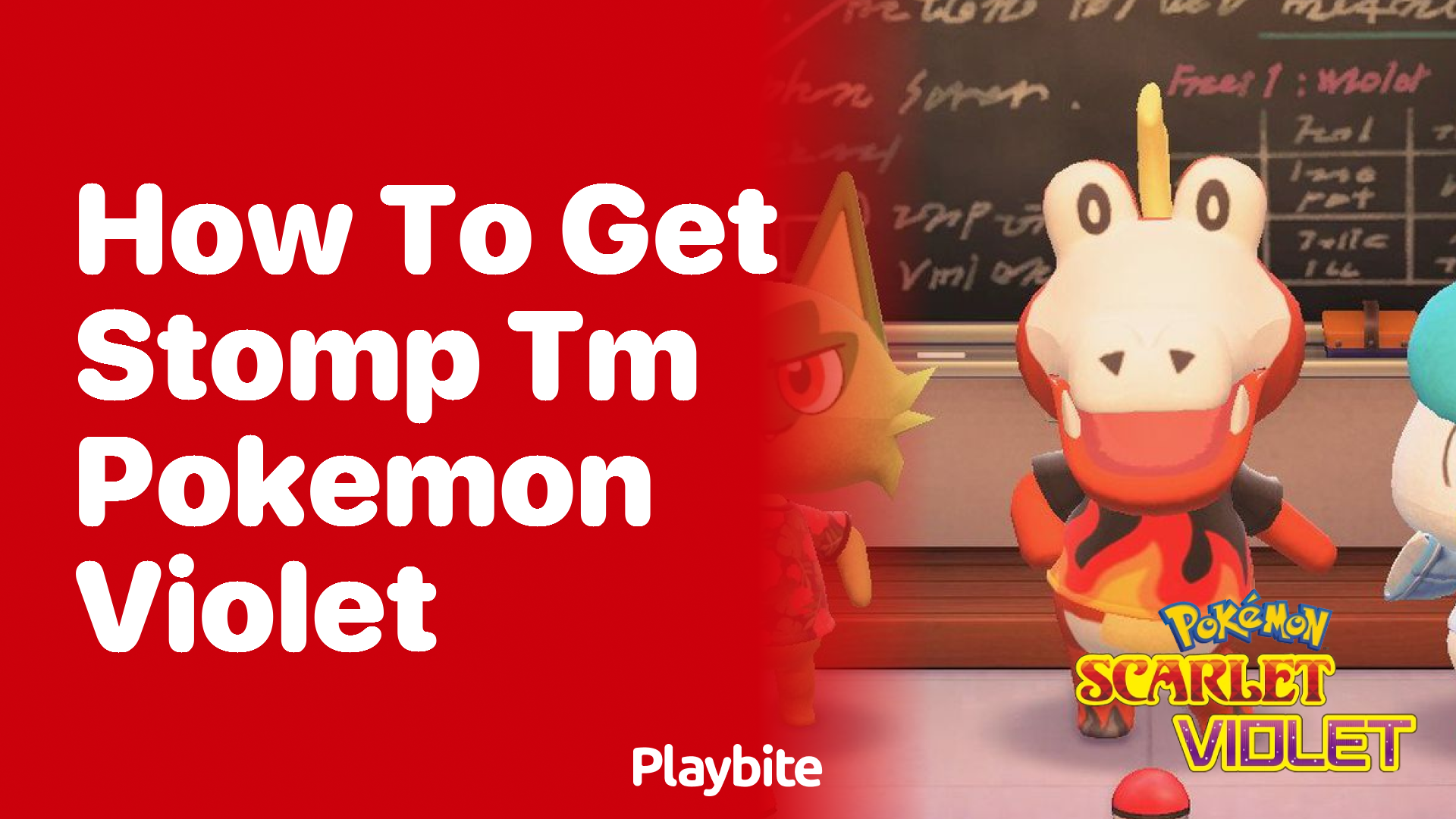 How to get Stomp TM in Pokemon Violet - Playbite