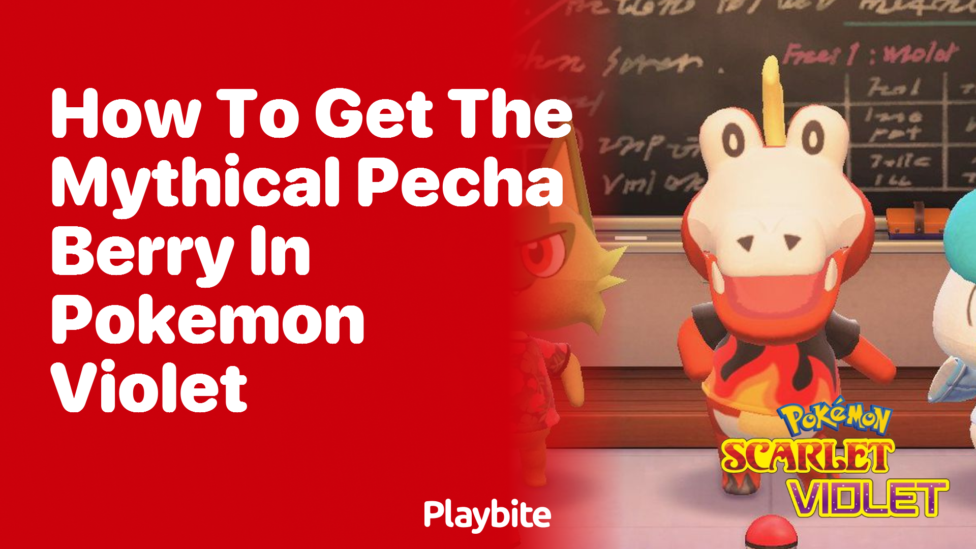 How to get the mythical Pecha Berry in Pokemon Violet - Playbite