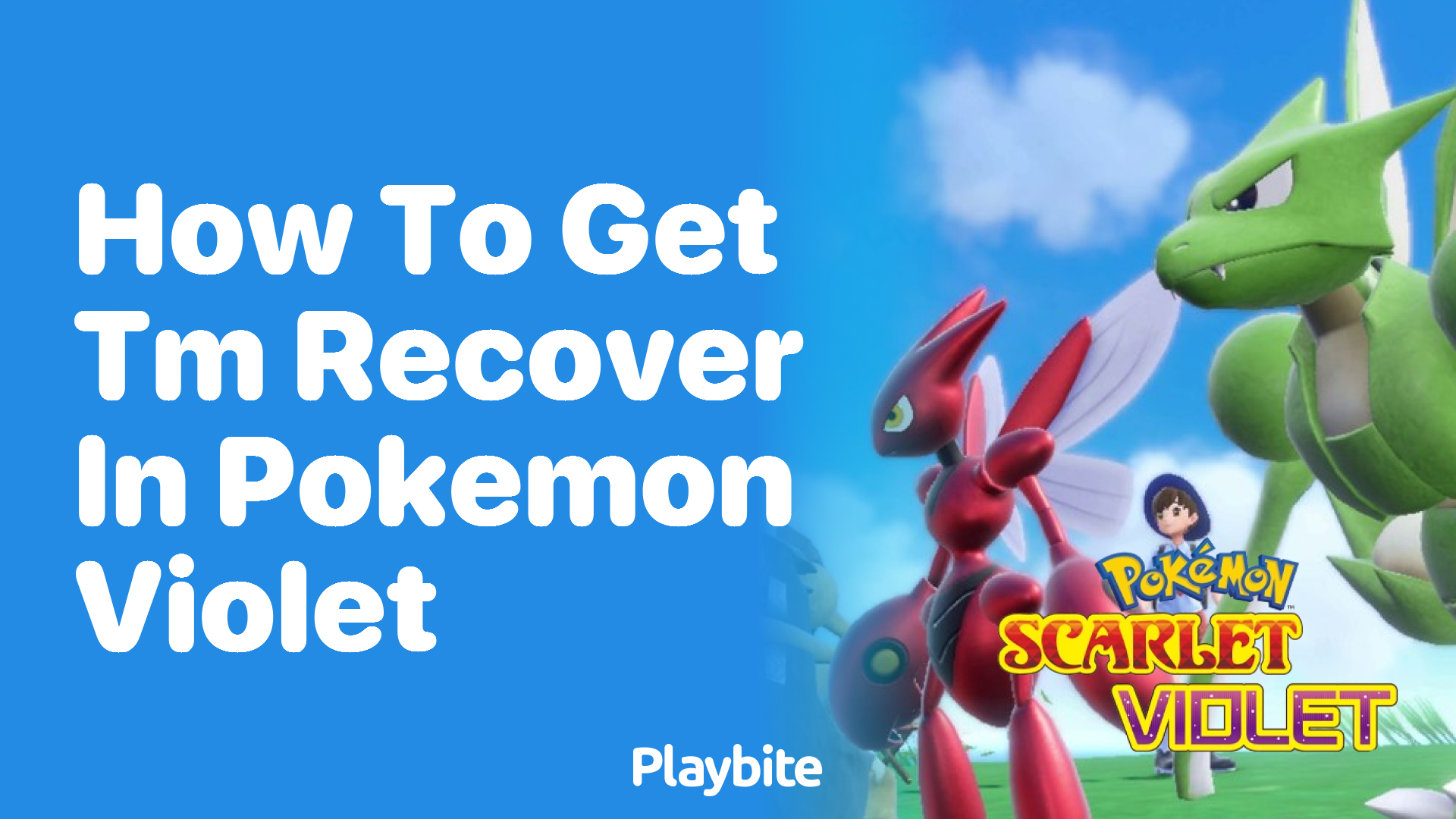 How to Get TM Recover in Pokemon Violet - Playbite