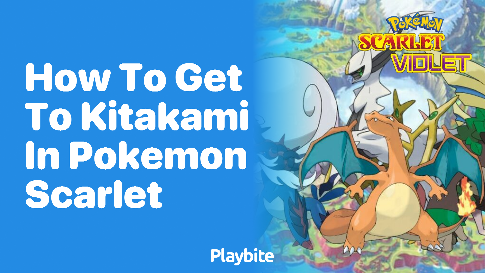 How to Get to Kitakami in Pokemon Scarlet - Playbite