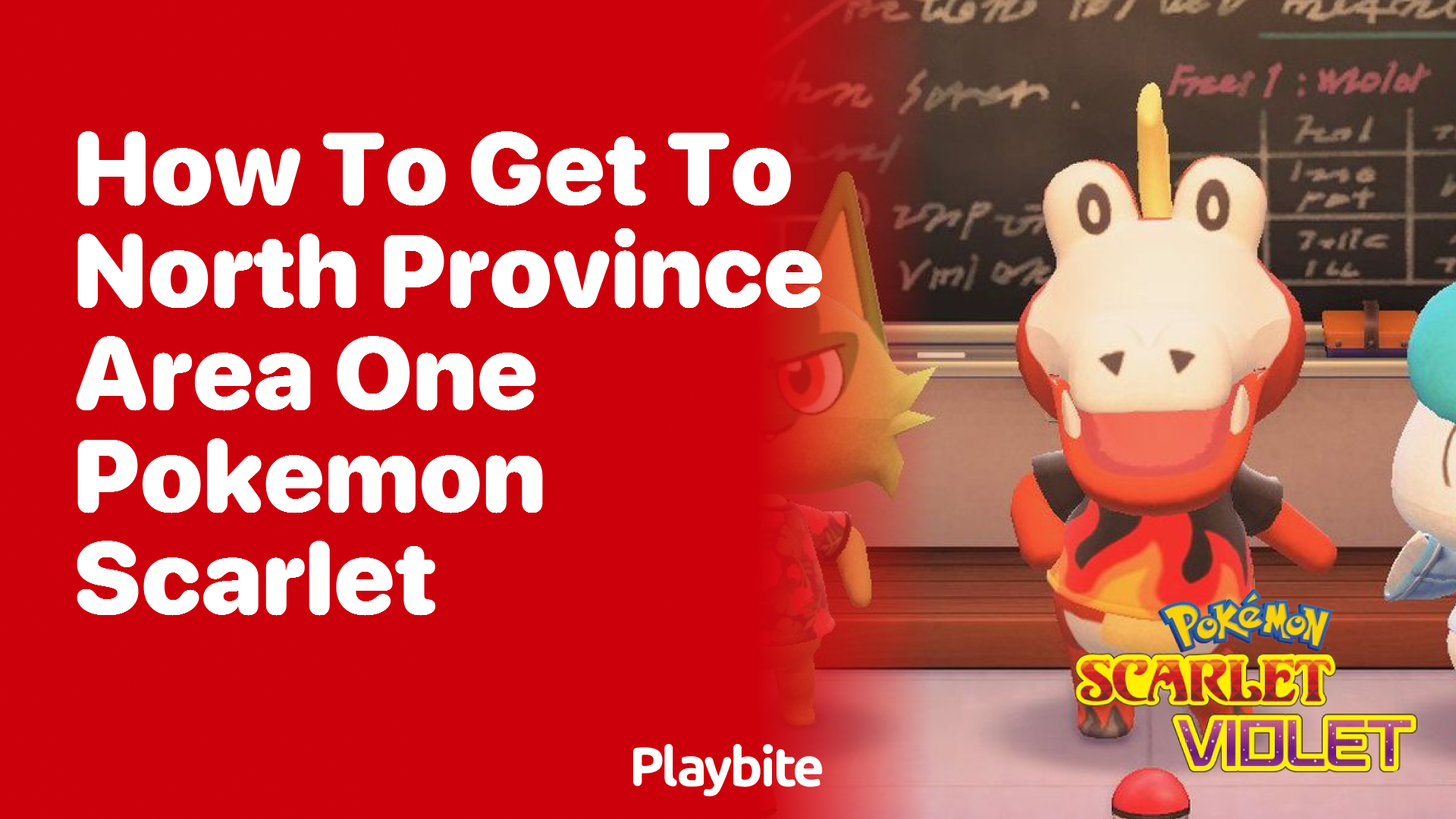 How to get to North Province Area One in Pokemon Scarlet - Playbite