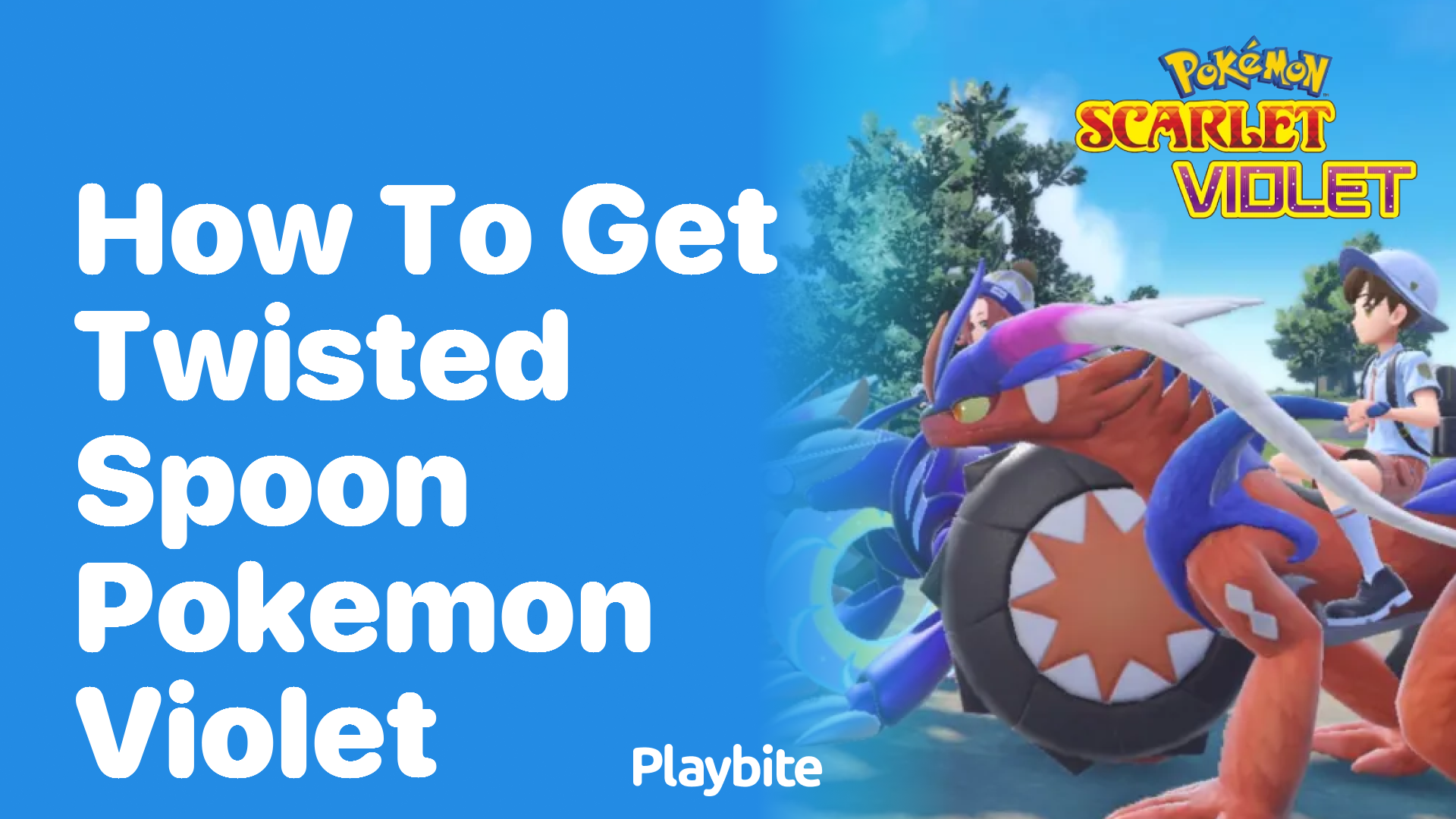 How to Get Twisted Spoon in Pokemon Violet - Playbite