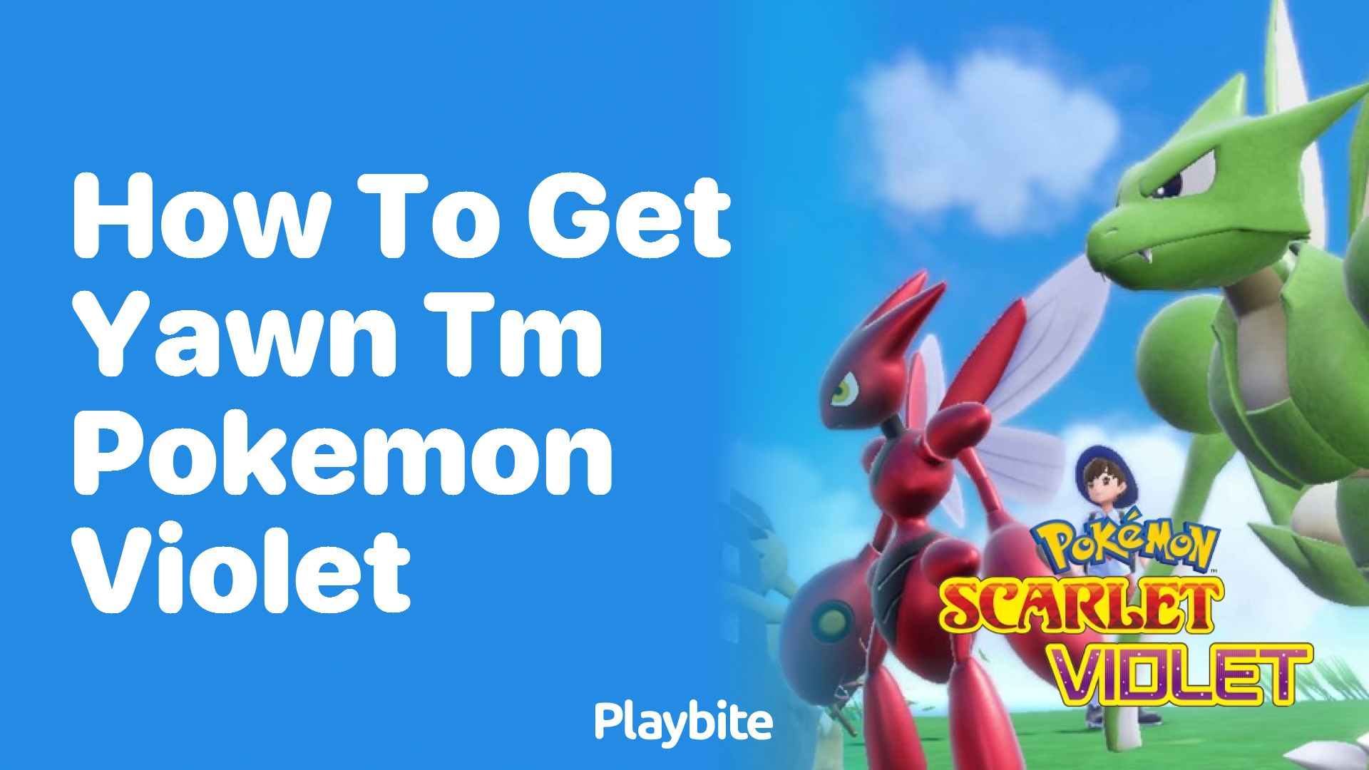 How to get the Yawn TM in Pokemon Violet - Playbite