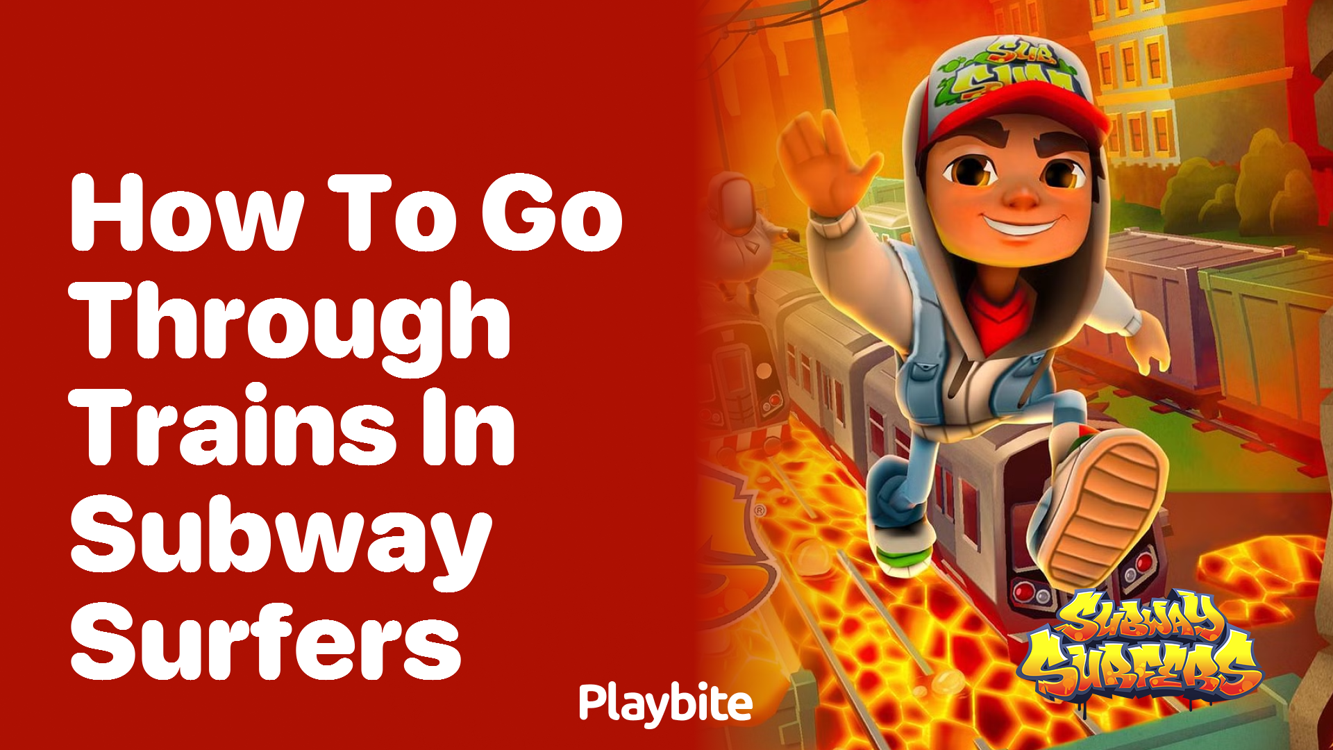 How to Go Through Trains in Subway Surfers - Playbite