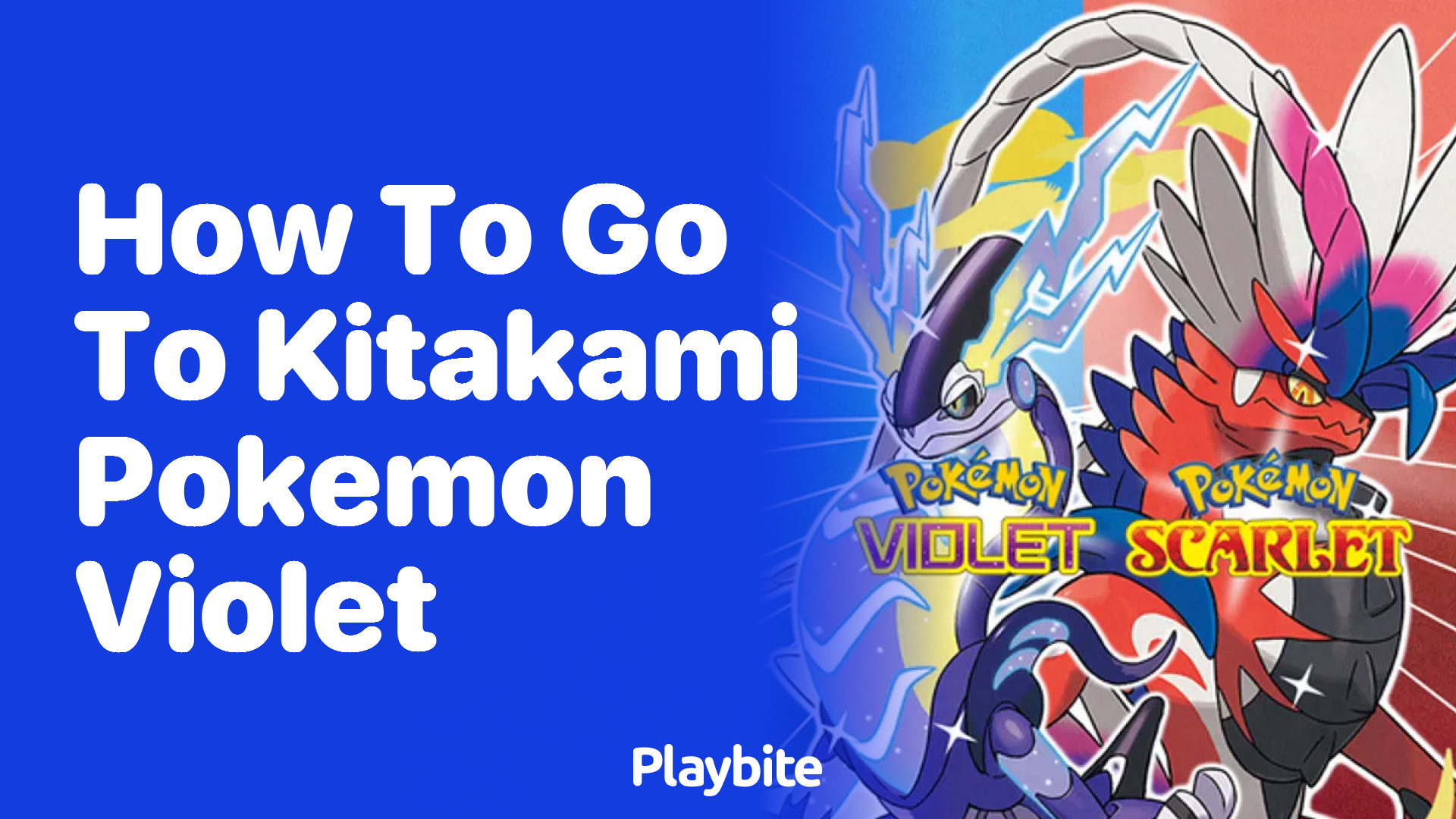 How to go to Kitakami in Pokemon Violet - Playbite