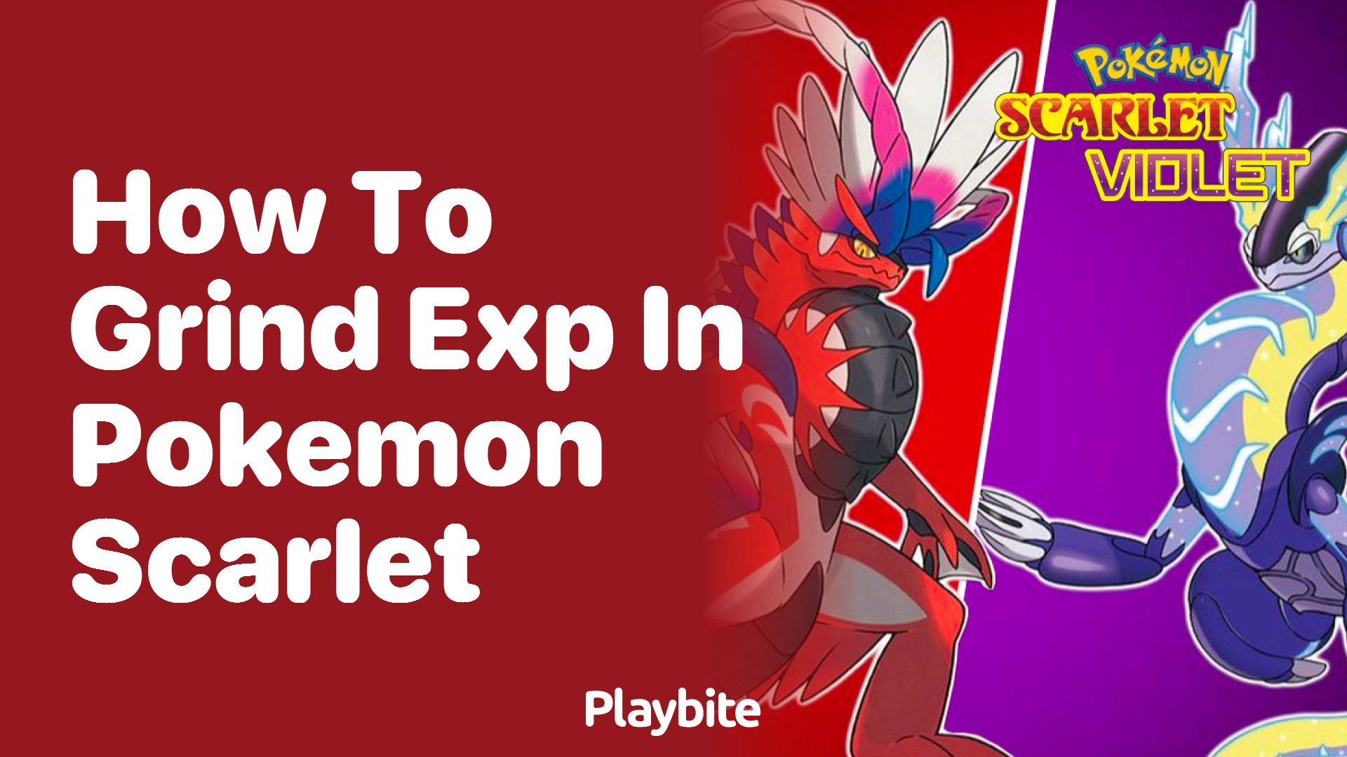 How to Grind EXP in Pokemon Scarlet - Playbite