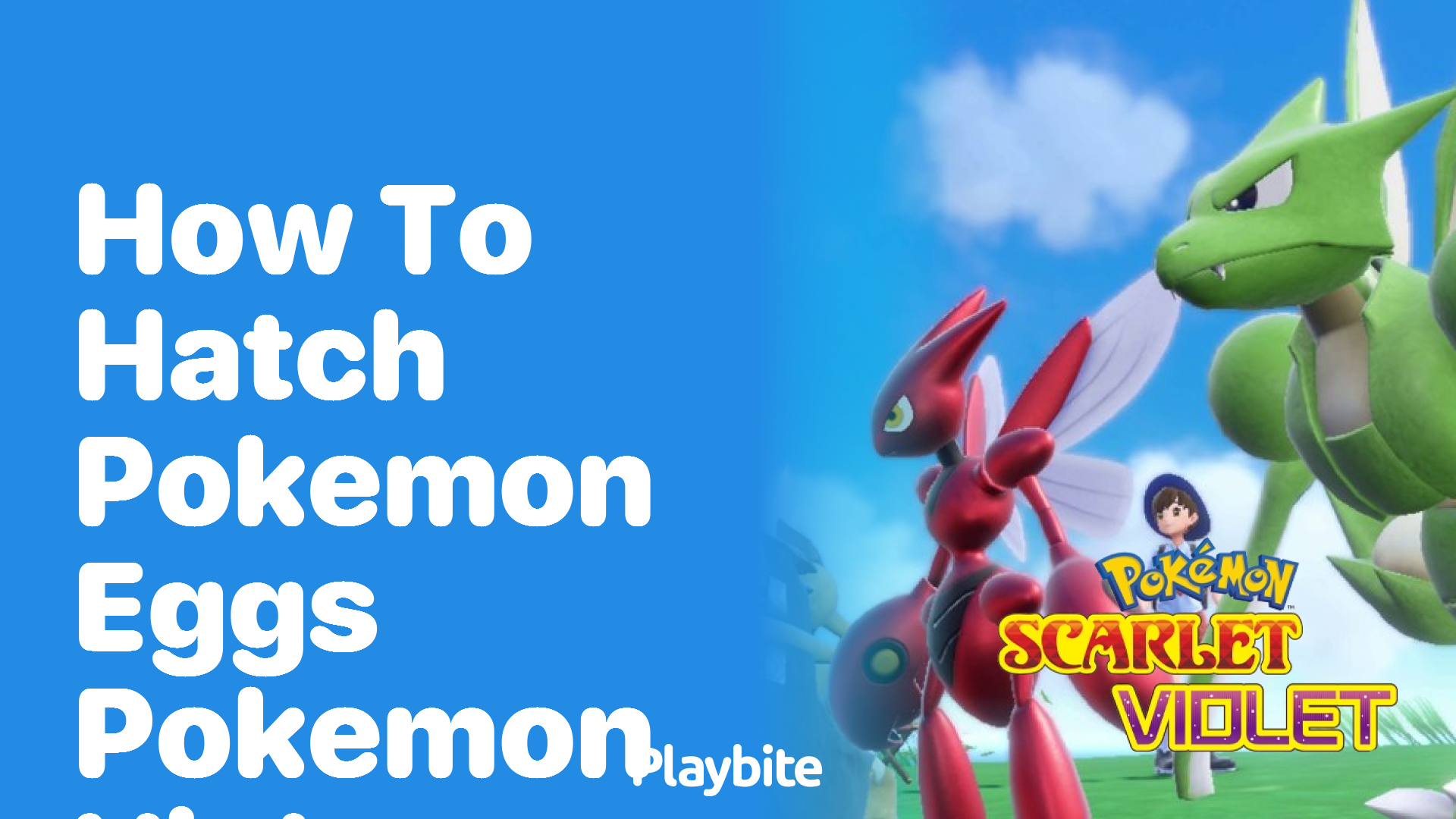 How to Hatch Pokemon Eggs in Pokemon Violet - Playbite