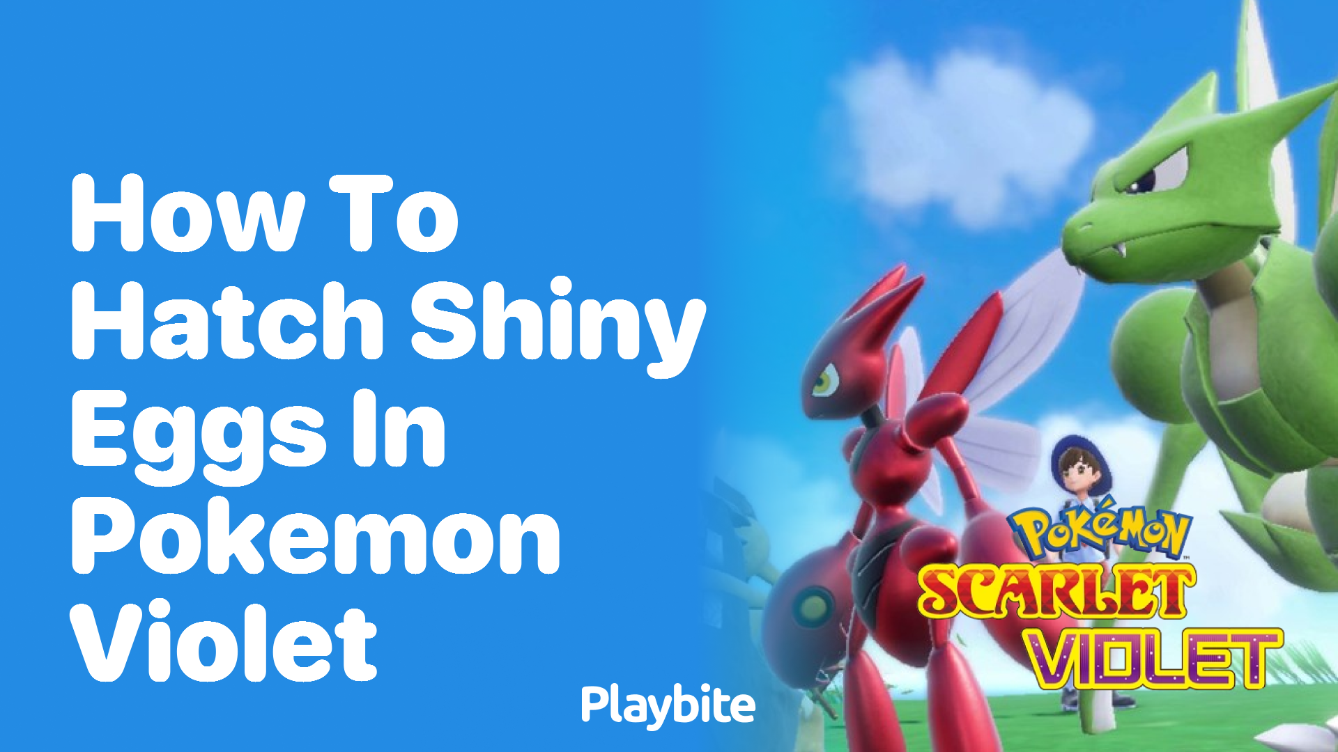 How to hatch shiny eggs in Pokemon Violet - Playbite