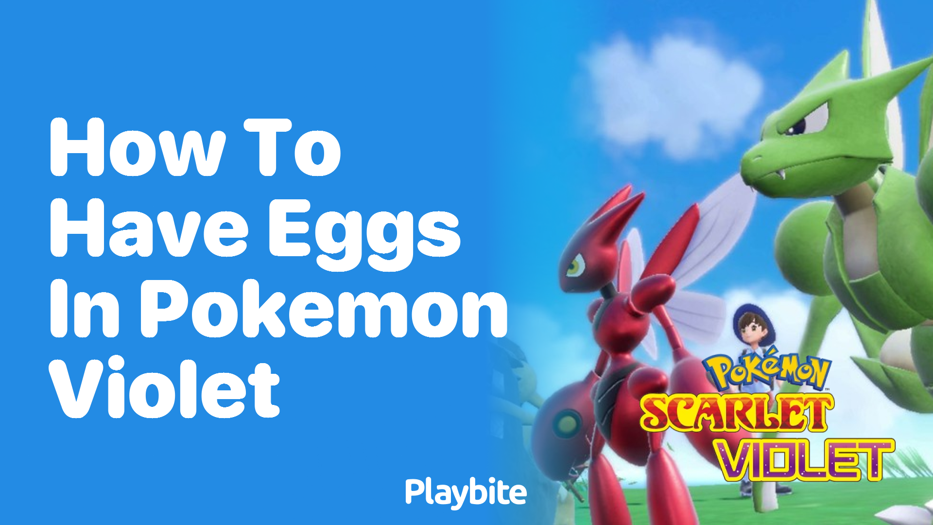 How to Have Eggs in Pokemon Violet - Playbite