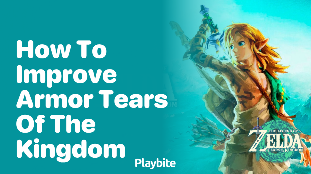 How to Improve Armor in Tears of the Kingdom - Playbite