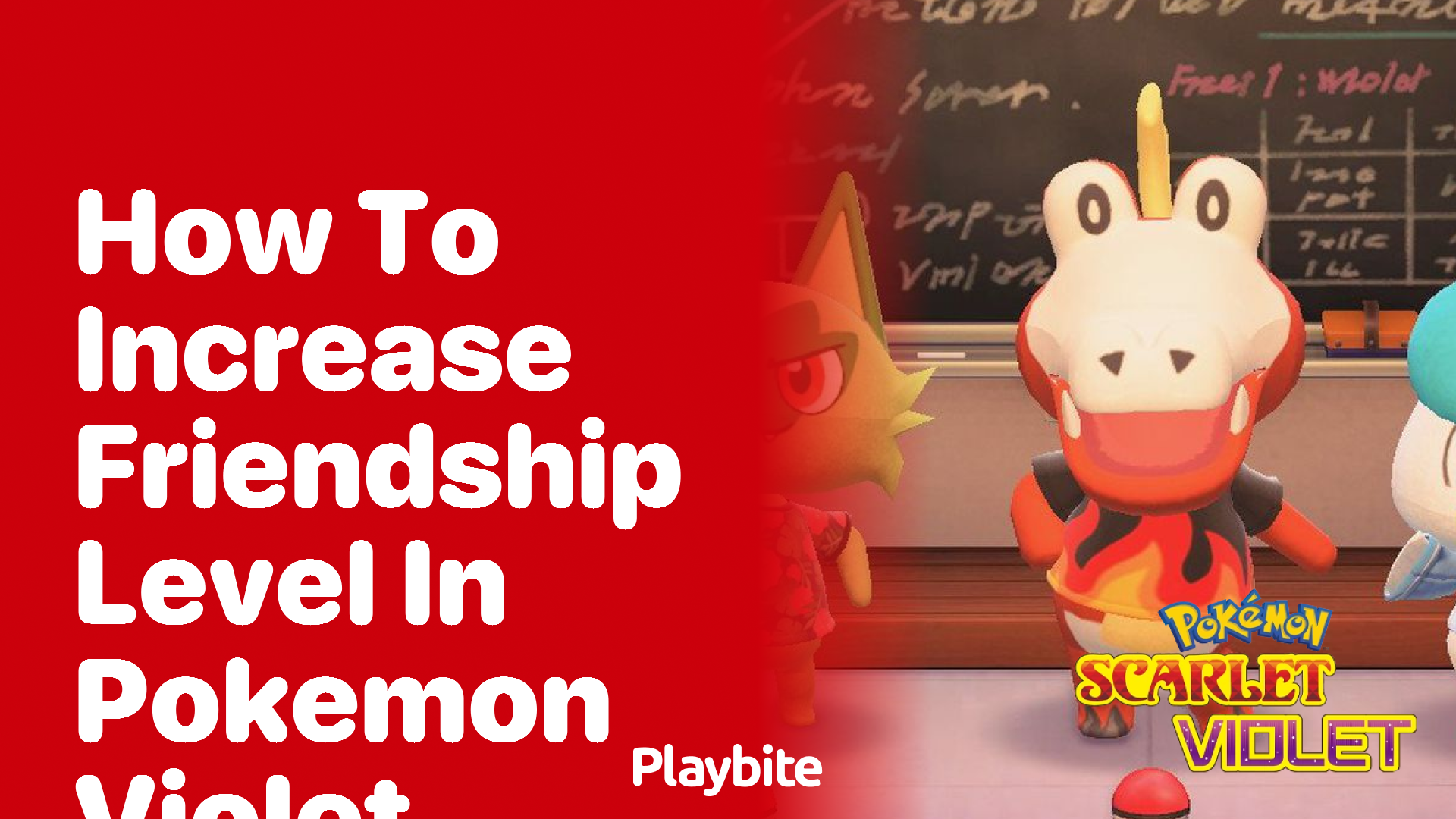 How to Increase Friendship Level in Pokemon Violet - Playbite