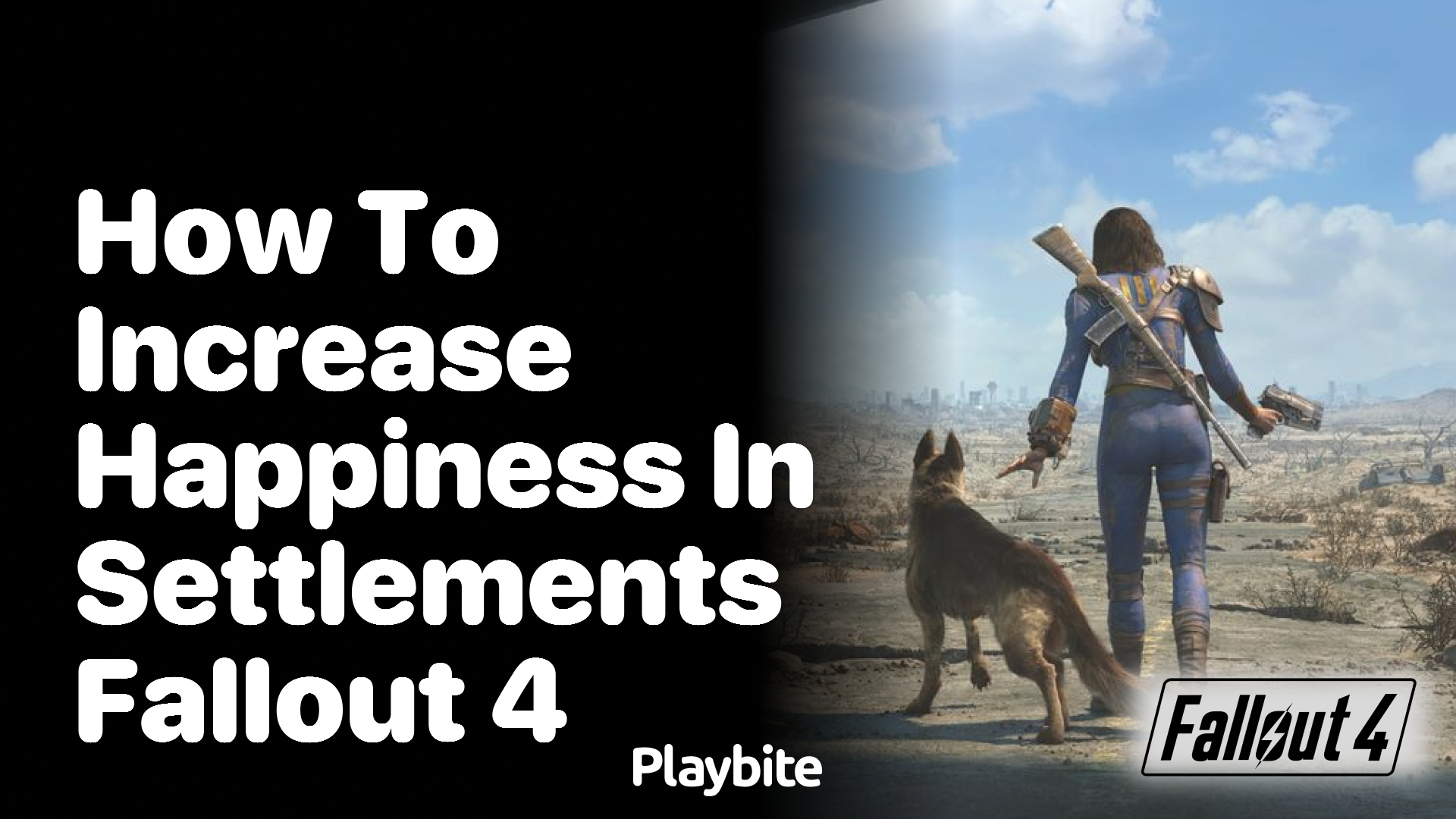 How to Increase Happiness in Settlements in Fallout 4 - Playbite