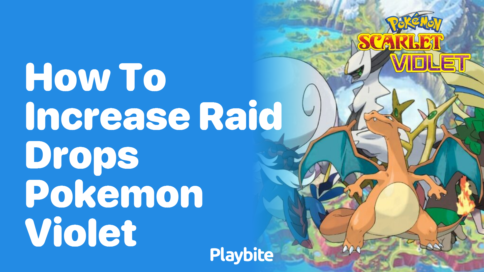 How to Increase Raid Drops in Pokemon Violet - Playbite
