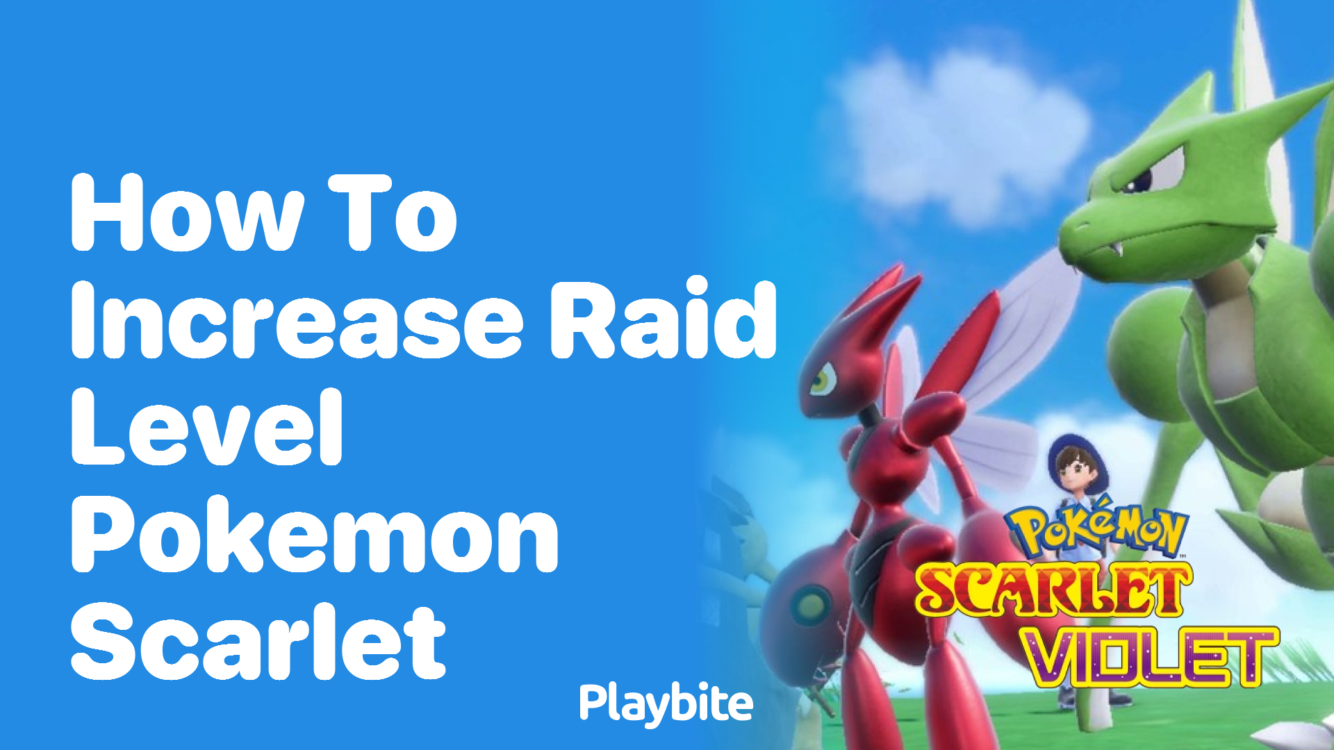 How to Increase Raid Level in Pokemon Scarlet - Playbite
