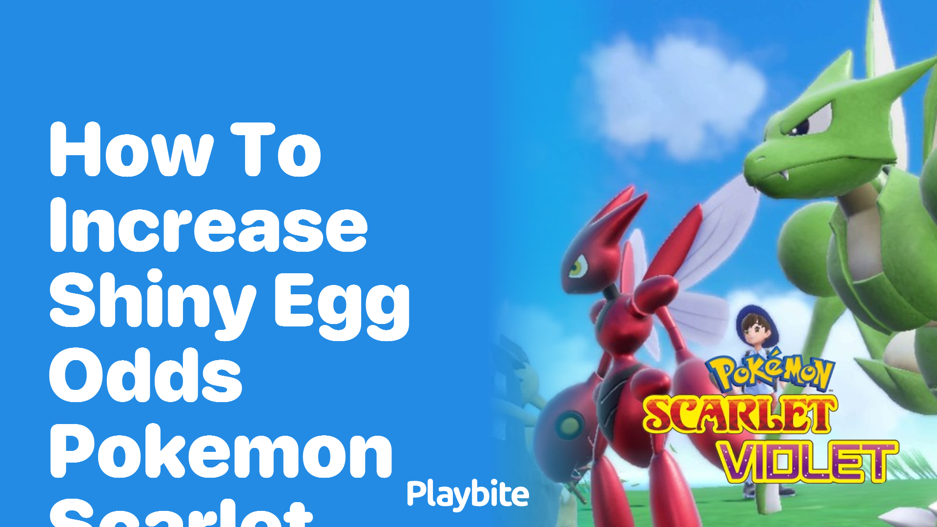 How to increase shiny egg odds in Pokemon Scarlet - Playbite