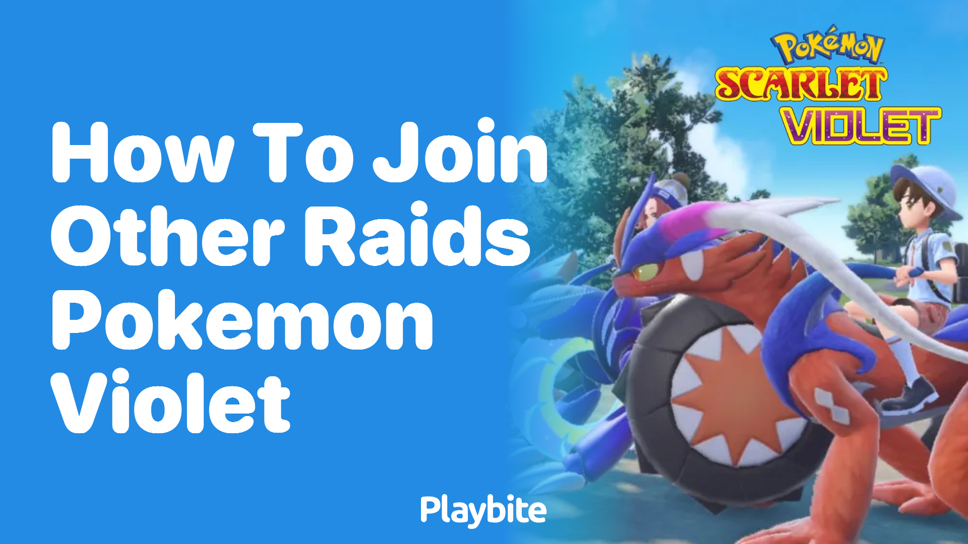 How to join other raids in Pokemon Violet - Playbite
