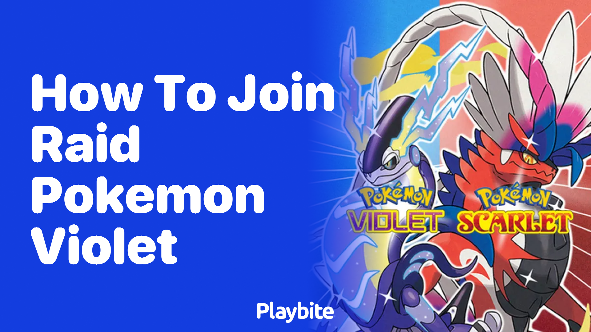 How to join a raid in Pokémon Violet - Playbite