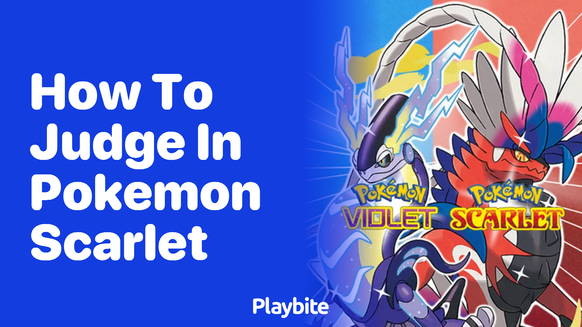 How to Judge in Pokemon Scarlet - Playbite
