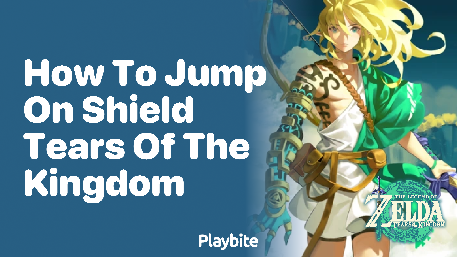 How to Jump on Your Shield in Tears of the Kingdom - Playbite