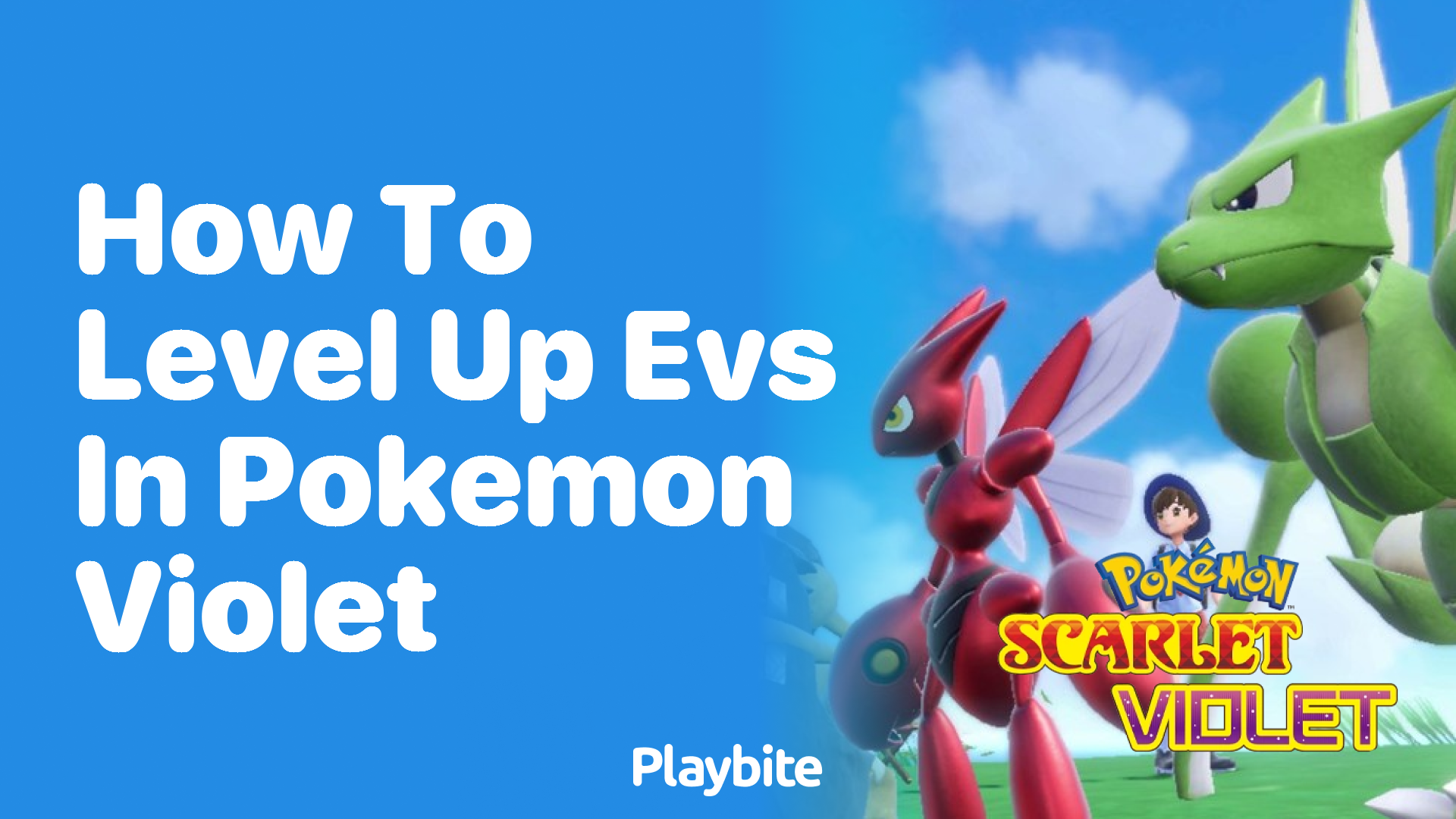 How to level up EVs in Pokemon Violet - Playbite