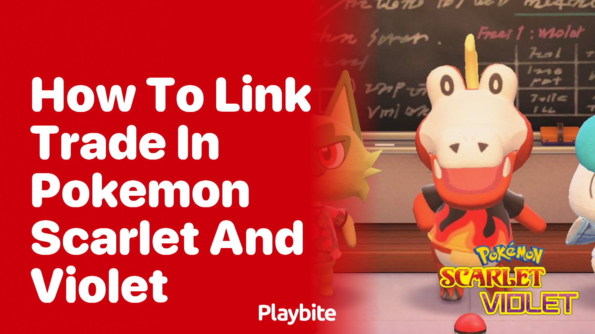 How to Link Trade in Pokemon Scarlet and Violet - Playbite