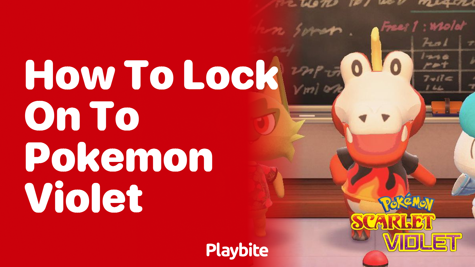 How to Lock on to Pokémon in Pokémon Violet - Playbite