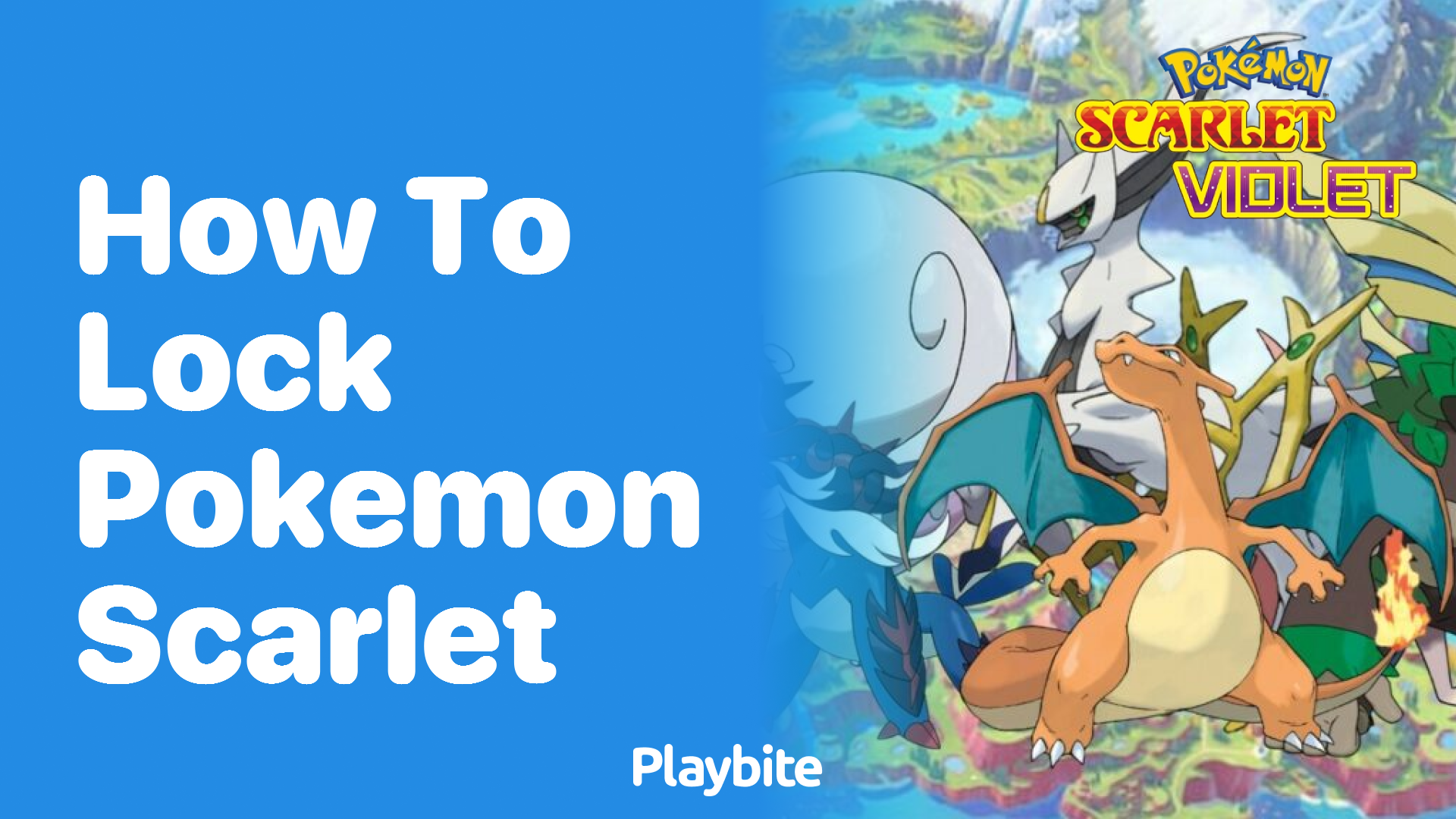 How to lock Pokemon Scarlet - Playbite
