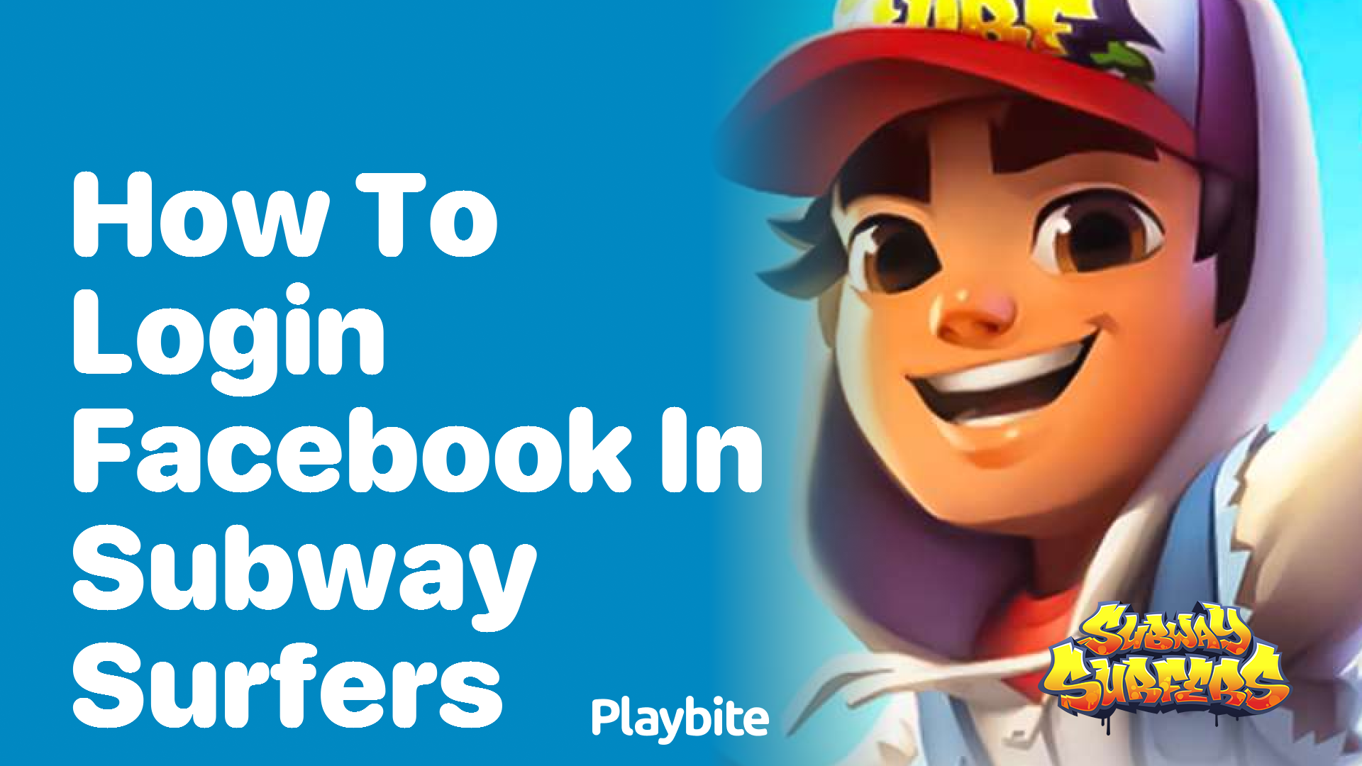 How to log in to Facebook in Subway Surfers - Playbite