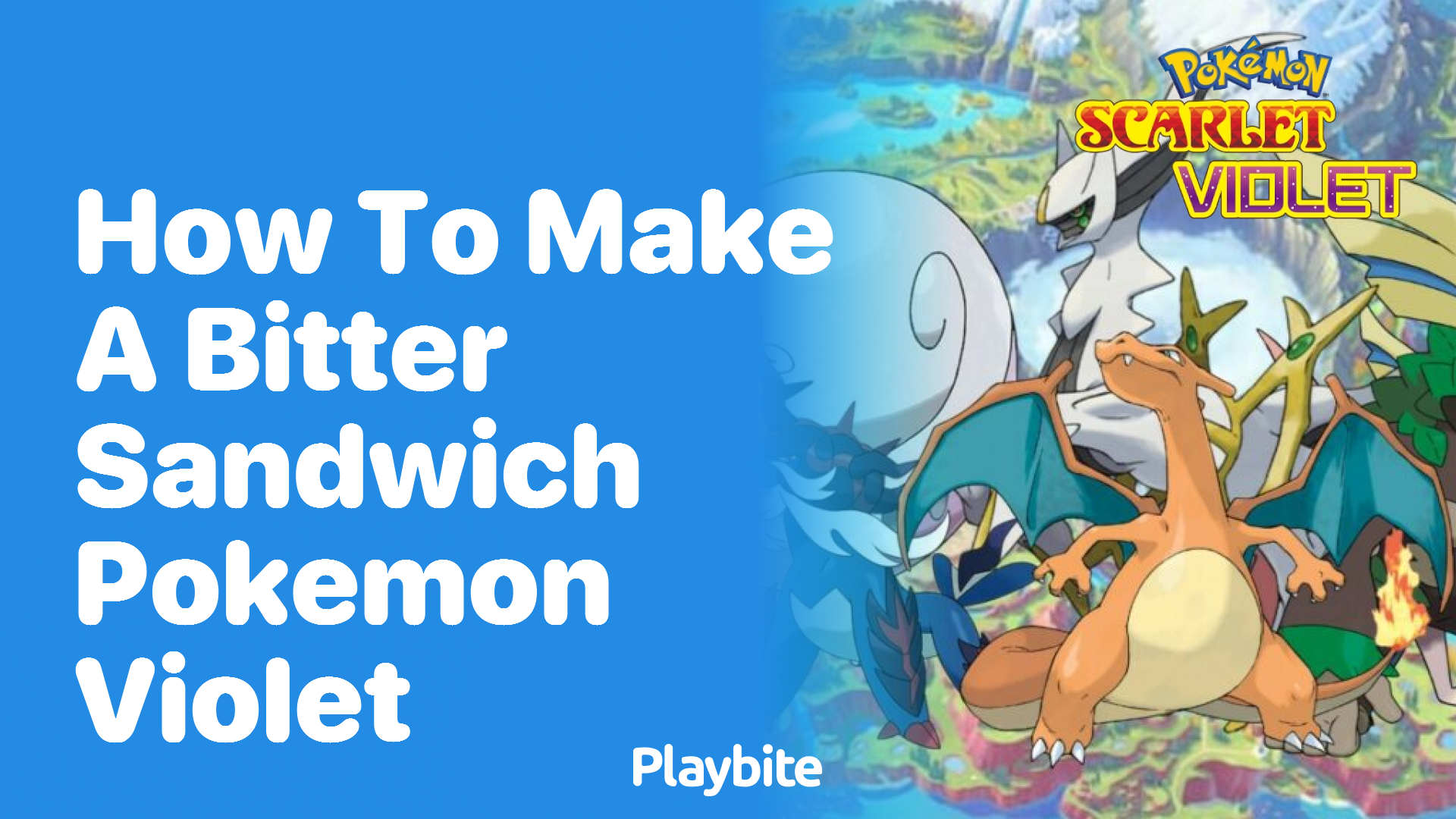 How to make a Bitter Sandwich in Pokemon Violet - Playbite