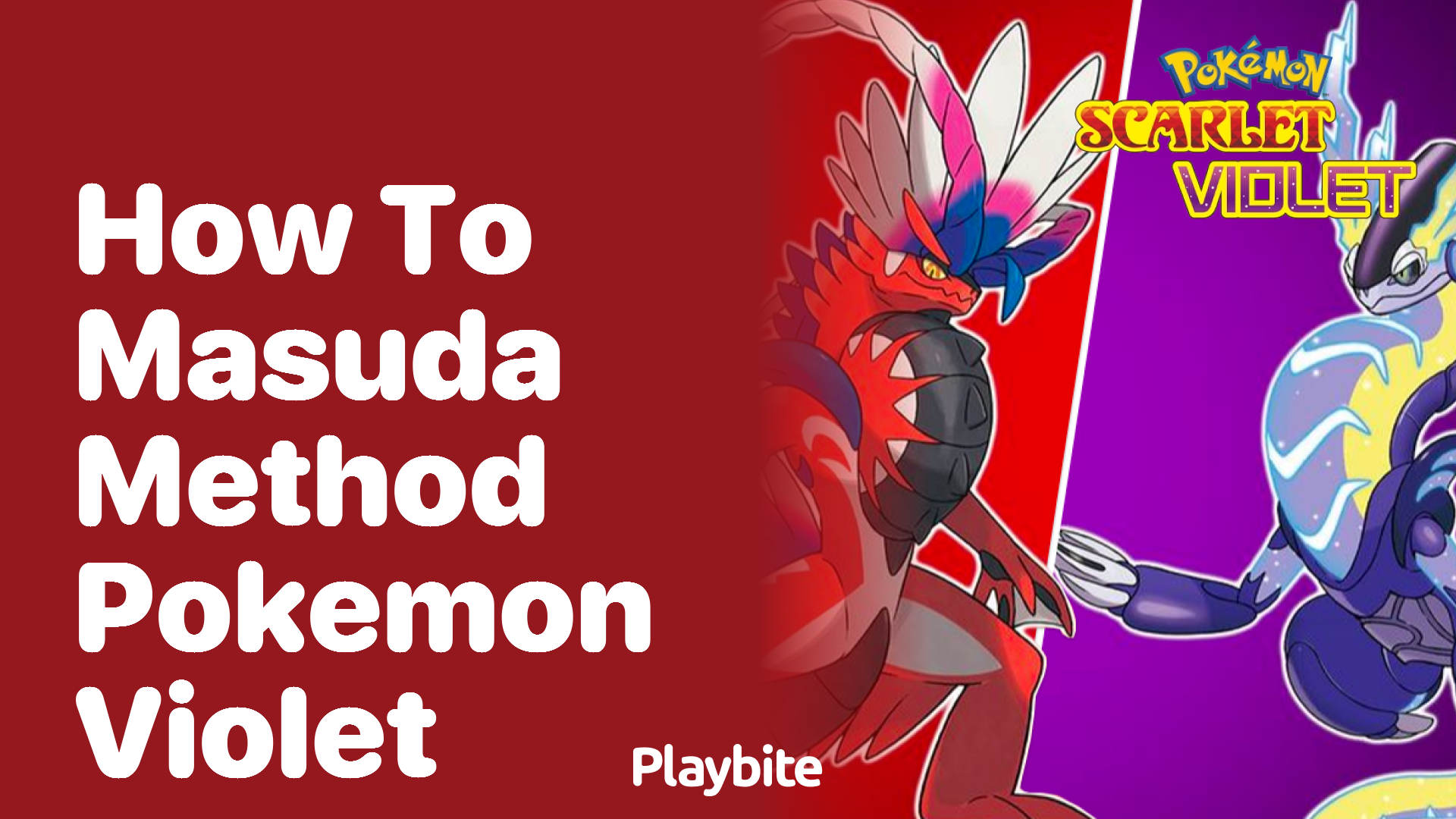 How to Masuda Method in Pokemon Violet - Playbite